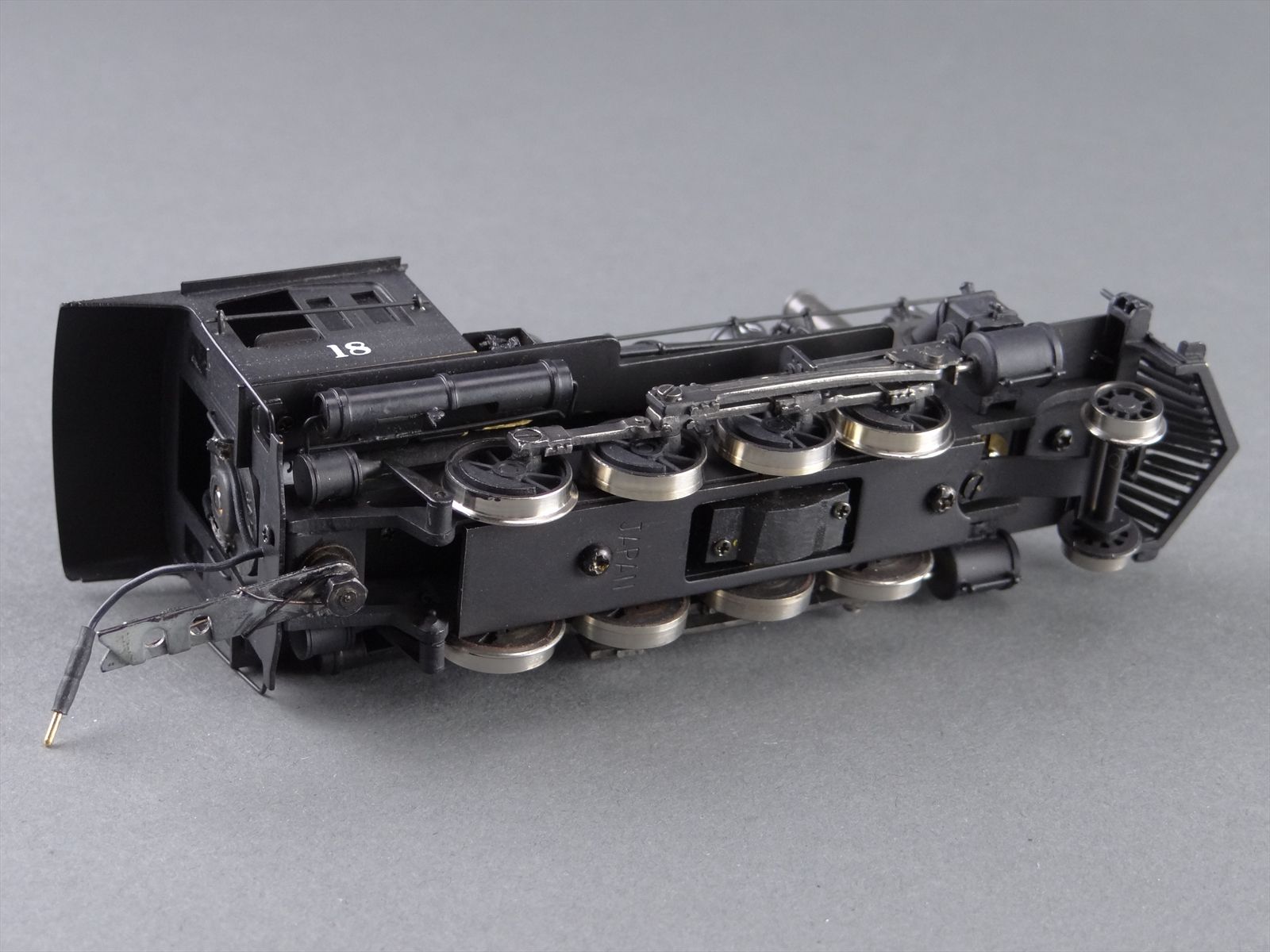 HO Brass Model Train - NWSL Sierra Railway 2-8-0 #18 - Custom Painted