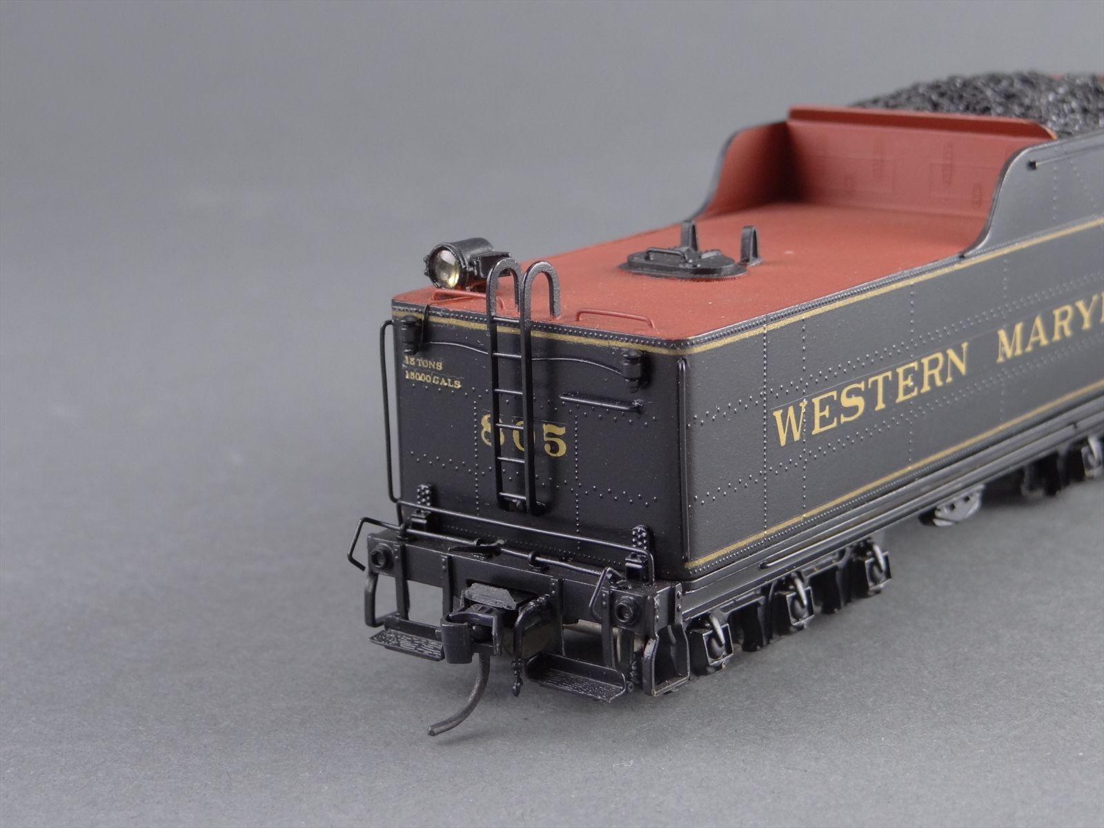 HO Brass Model Train - PFM Samhongsa WM Western Maryland 2-8-0 H-9 #805 ...