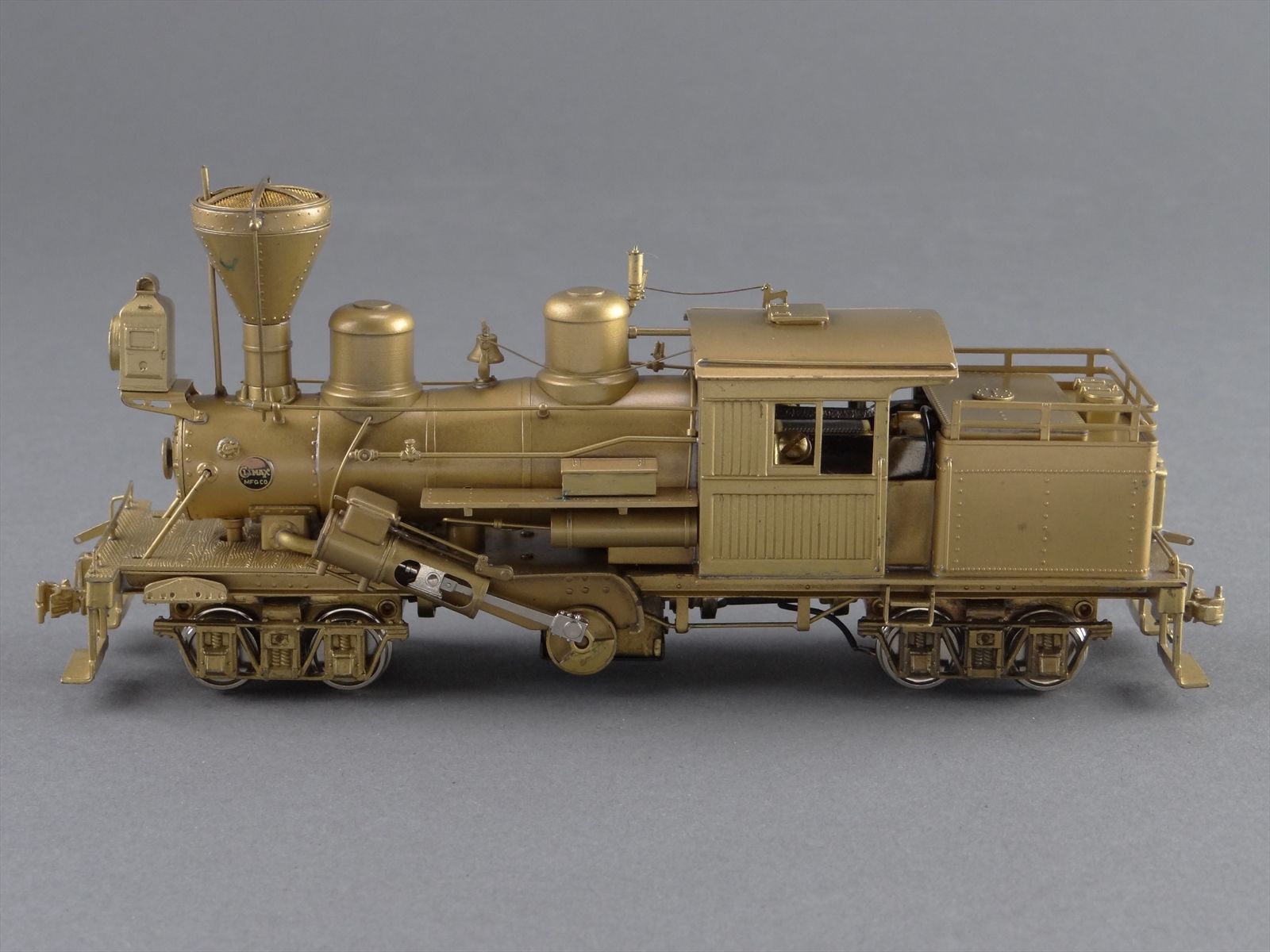 HO Brass Model Train - PFM United Classic Logging 2-Truck Climax Class ...
