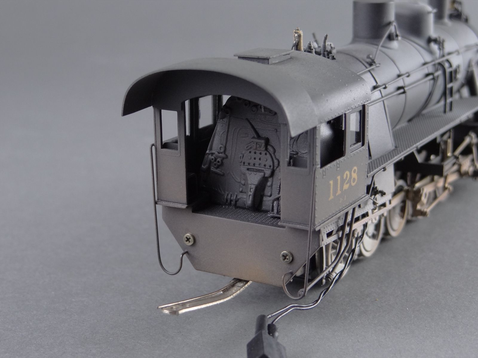 HO Brass Model Train - Custom Brass Reading J-1 2-10-0 #1128 - Custom ...