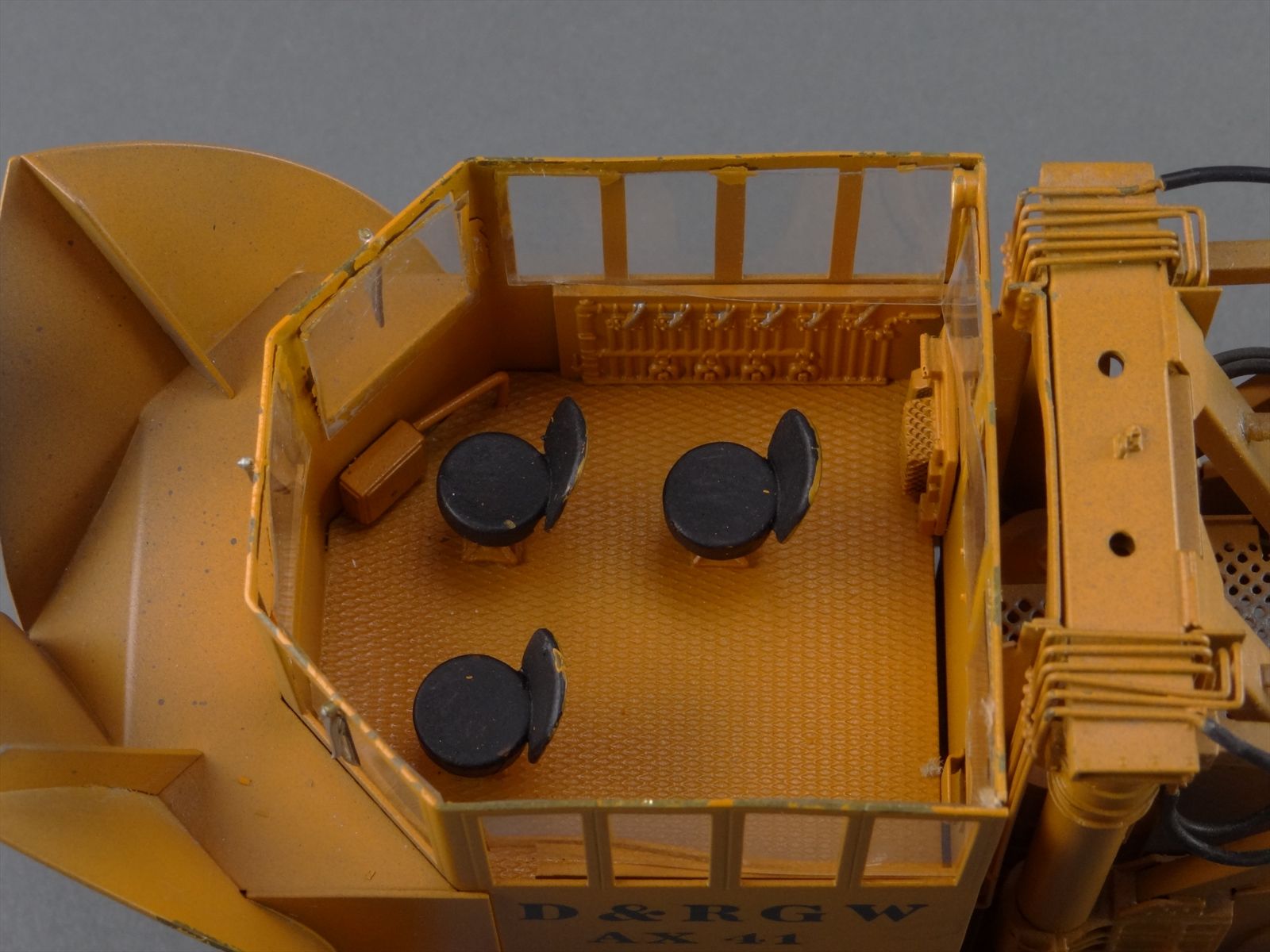 O Scale 2-Rail Brass Model Train - OMI D&RGW Jordan Spreader Weathered ...