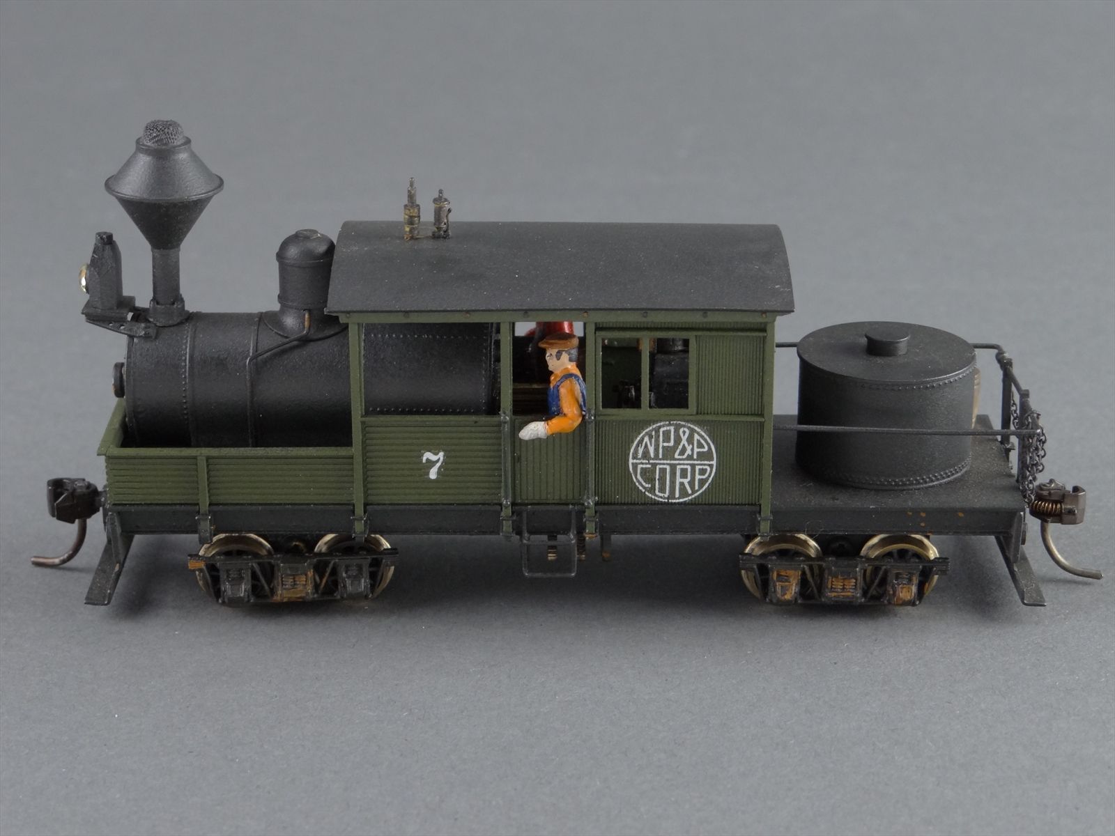 HO Brass Model Train - WMC Westside Climax Class A - Horizontal Boiler ...