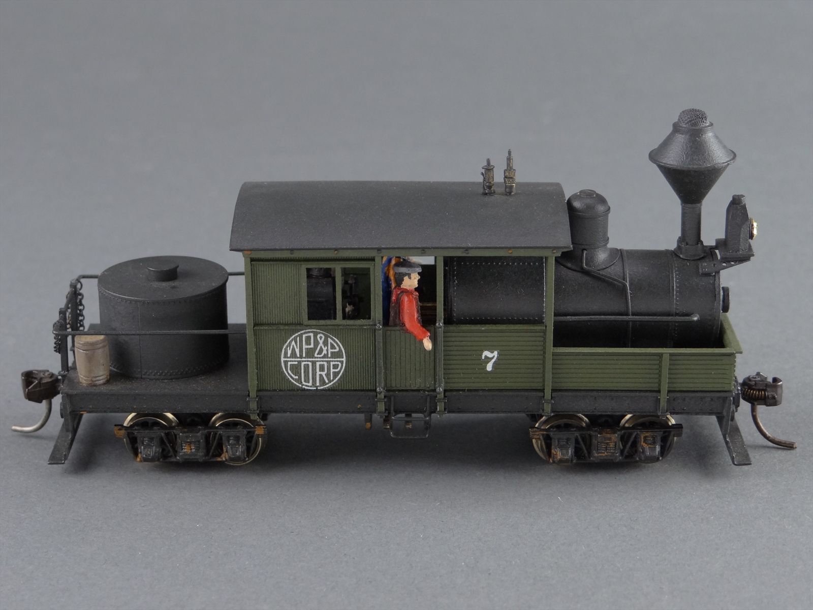 HO Brass Model Train - WMC Westside Climax Class A - Horizontal Boiler ...