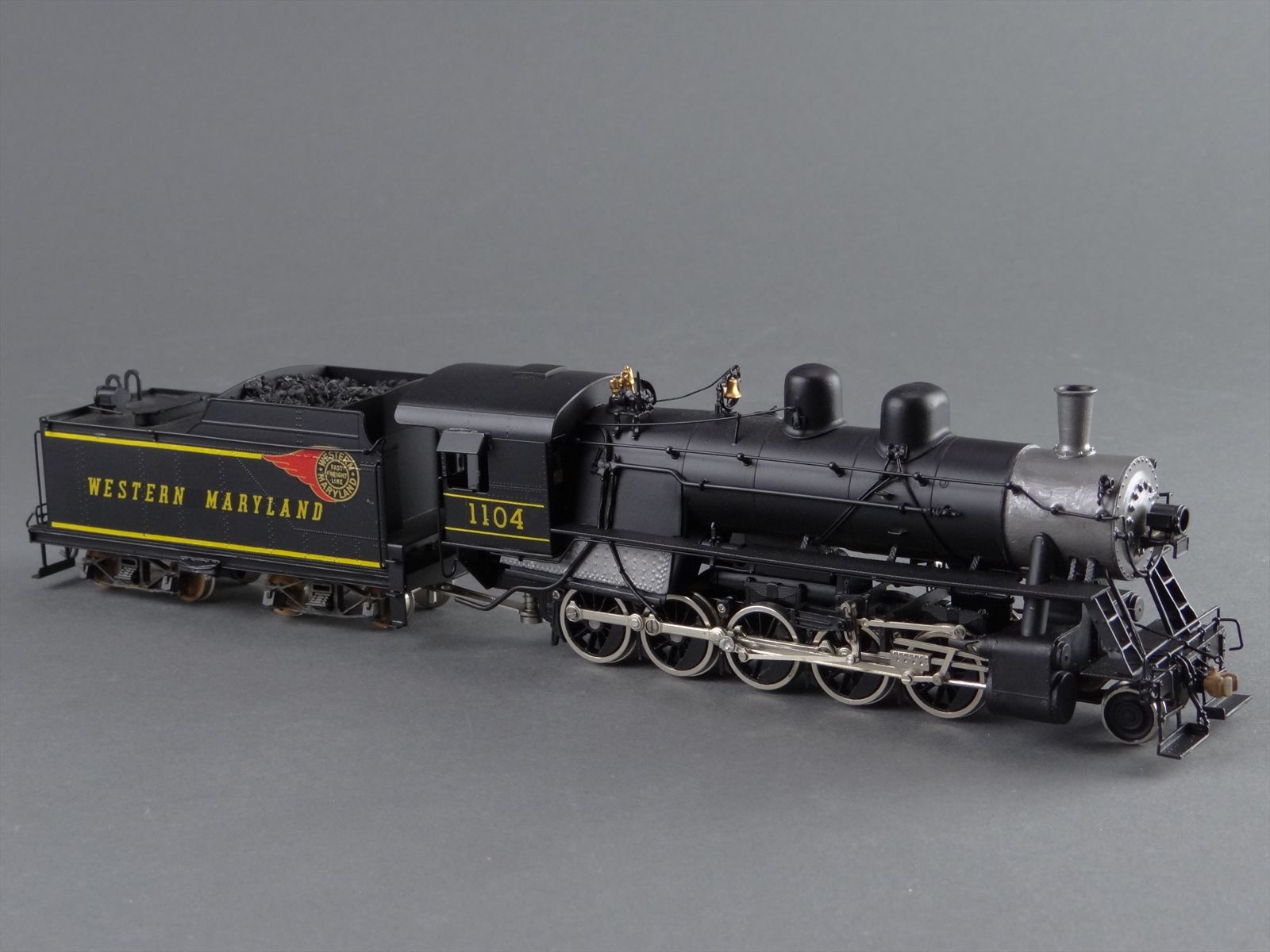 HO Brass Model Train - Sunset Models WM Western Maryland 2-10-0 I-1 ...