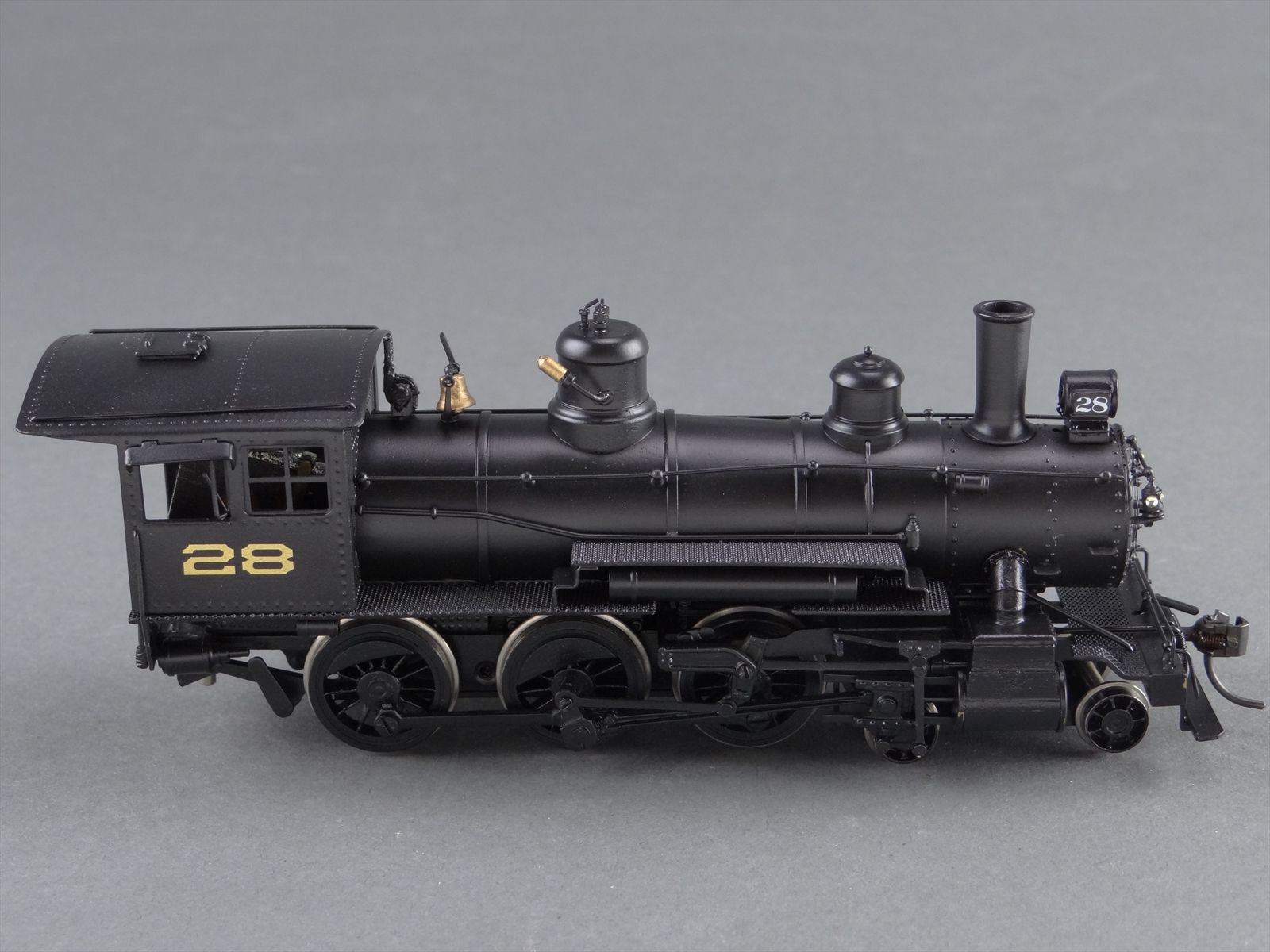 HO Brass Model Train - Gem Models Ma & Pa 4-6-0 #28 - Custom