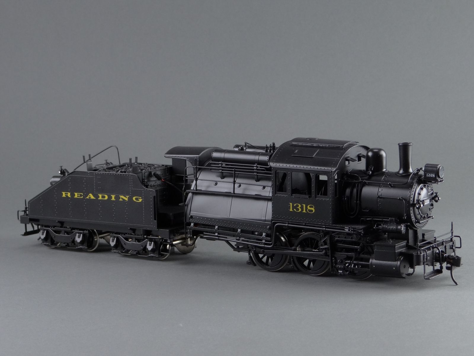 O Scale 2-Rail Brass Model Train - Gem Models Reading 0-6-0 Camelback B ...