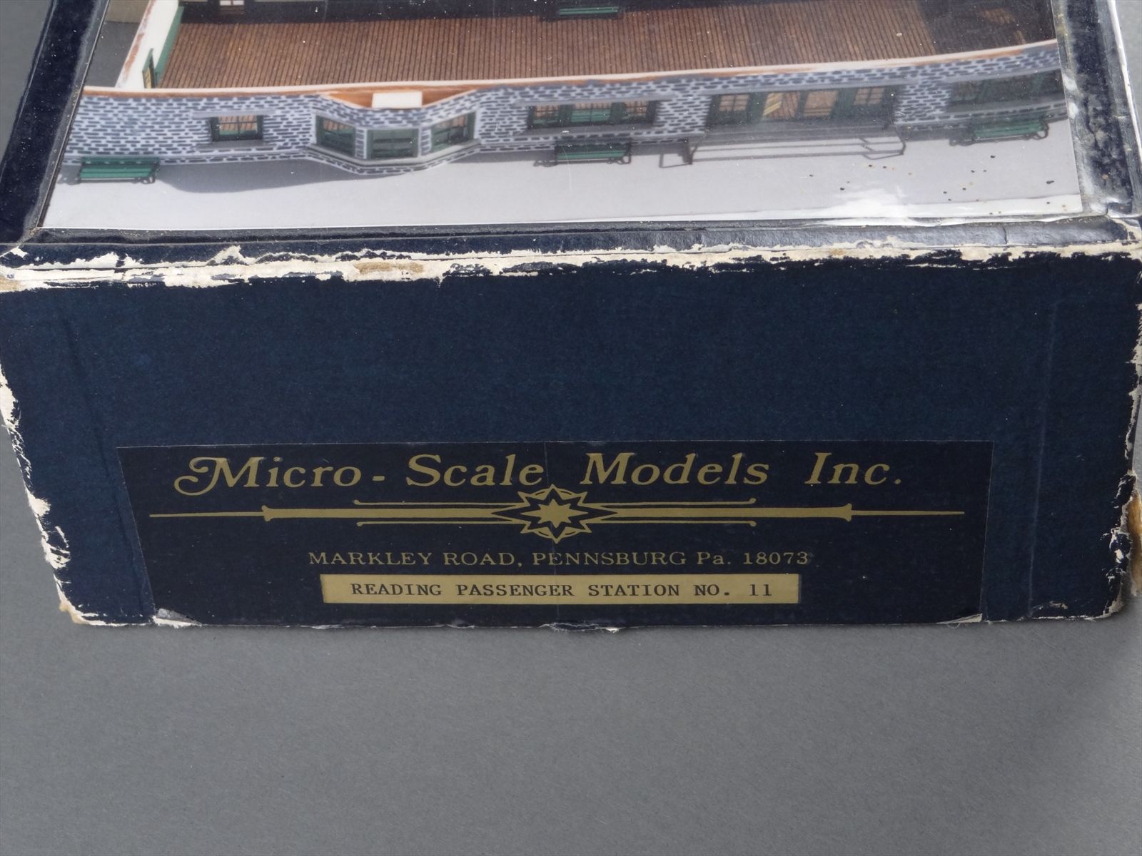 HO / HOn3 Scale Micro-Scale Models Kit #11 - Reading Co. Passenger Station