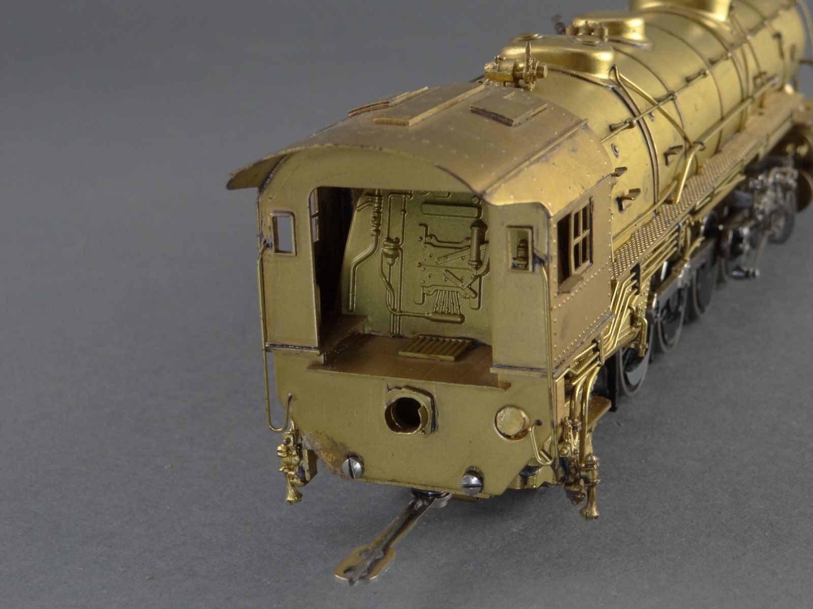 HO Brass Model Train - Akane USRA 2-10-2 Heavy Santa Fe Steam ...