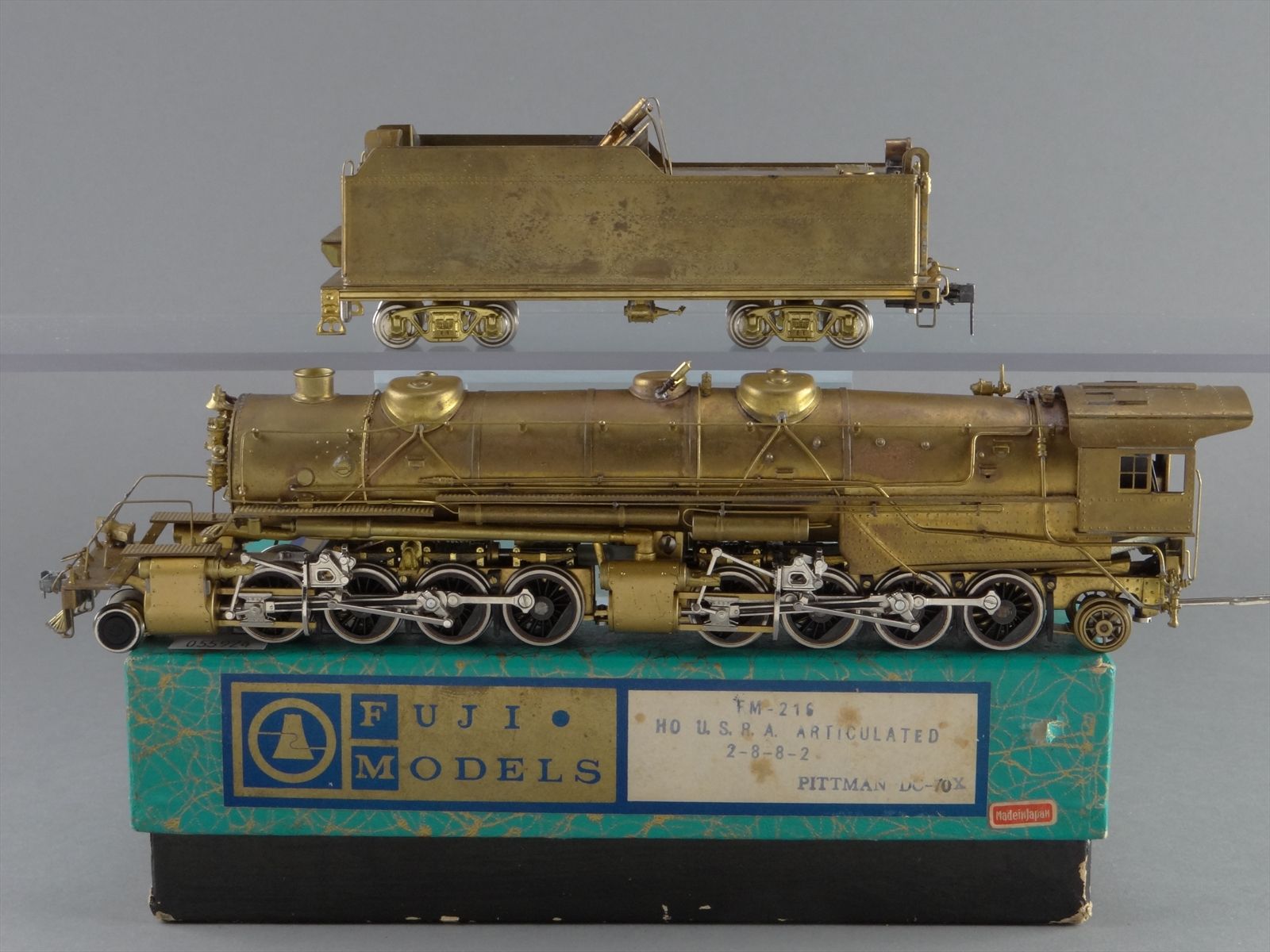 HO Brass Model Train - Gem Fuji Models USRA 2-8-8-2 Articulated ...