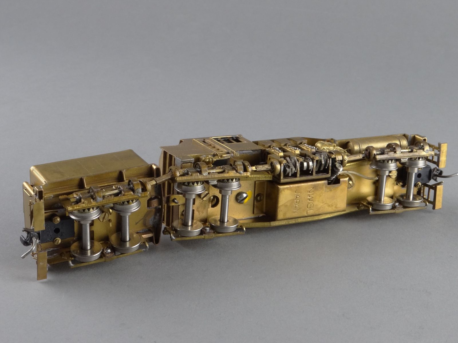 HO Brass Model Train - NWSL Willamette 3-Truck Geared Logging Shay