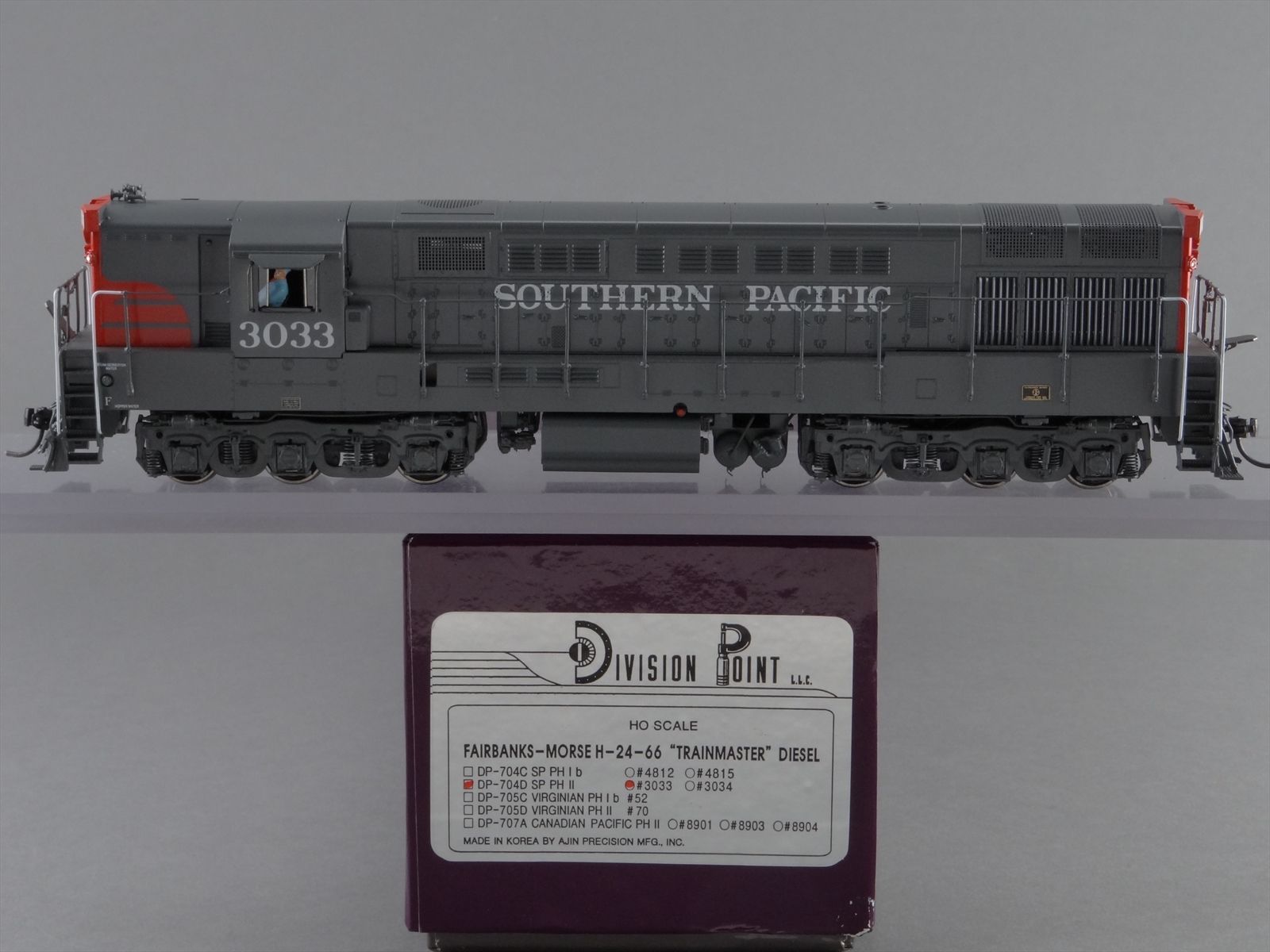 HO Brass Model Train - DP 704D Division Point SP Southern Pacific H-24 ...