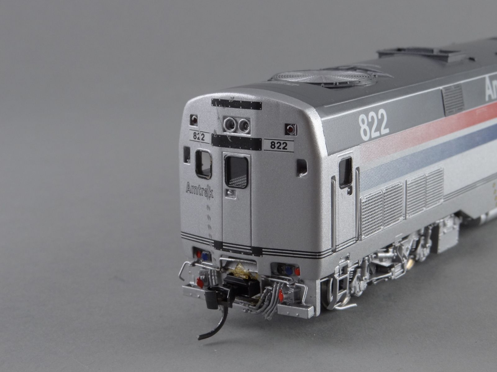 HO Brass Model Train - OMI 5403.1 Amtrak AMD-103 Genesis Diesel #822