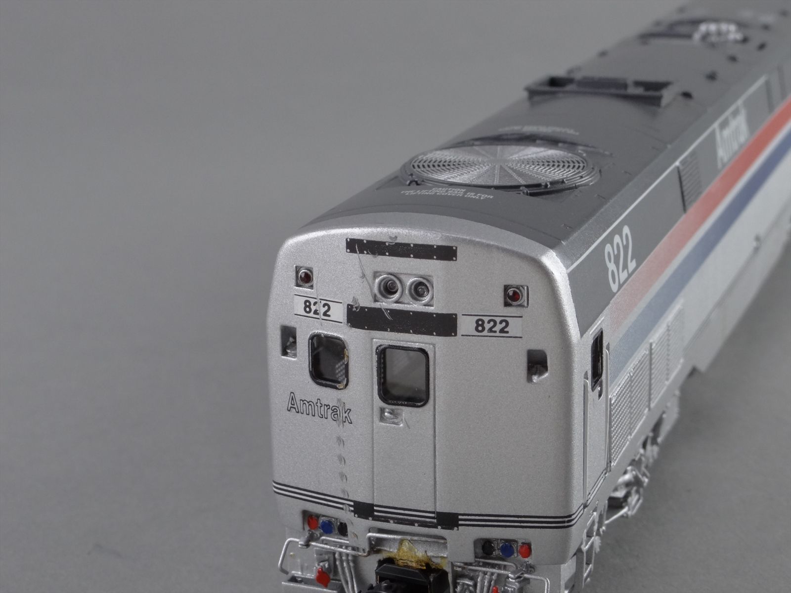 HO Brass Model Train - OMI 5403.1 Amtrak AMD-103 Genesis Diesel #822