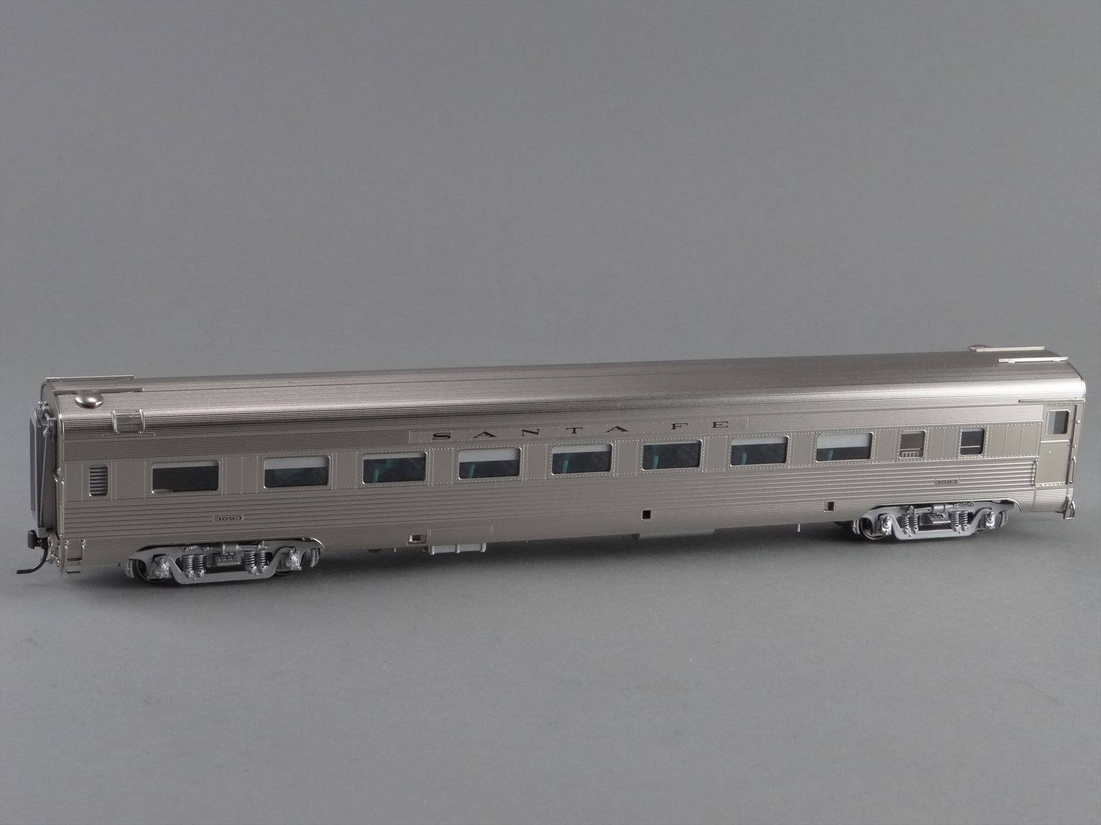 HO Brass Model Train - TCY Coach Yard ATSF Chair Car #3093 w/ Full Interior