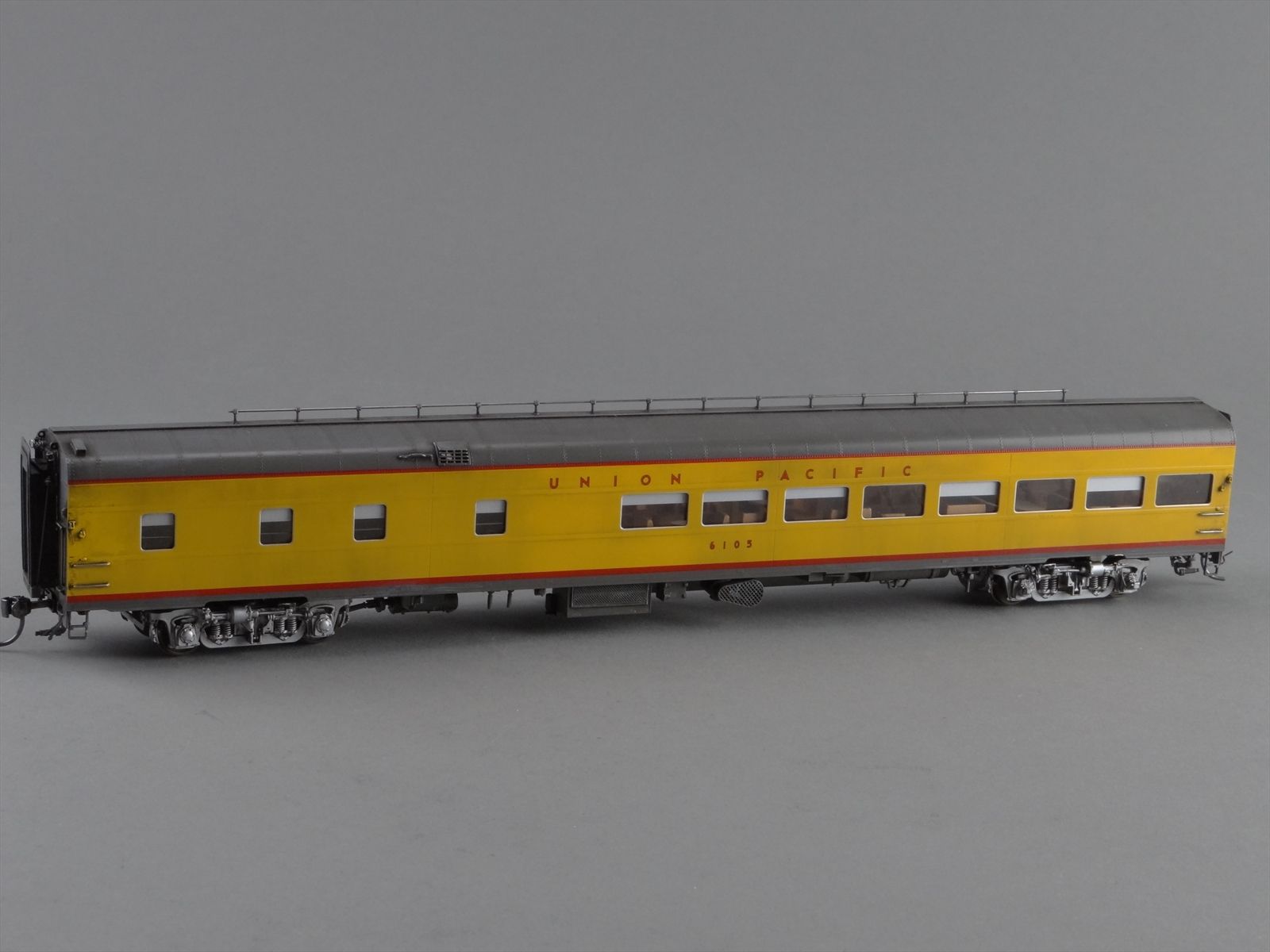 HO Brass TCY 1381.03 The Coach Yard UP Union Pacific Dorm Lounge #6105 ...