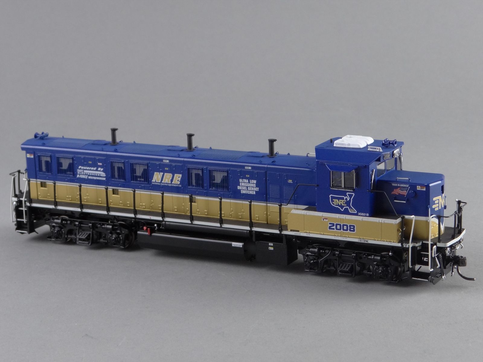 HO Brass Model Train - OMI AA-1350-1 NRE DEMO 3GS21B Genset Diesel ...