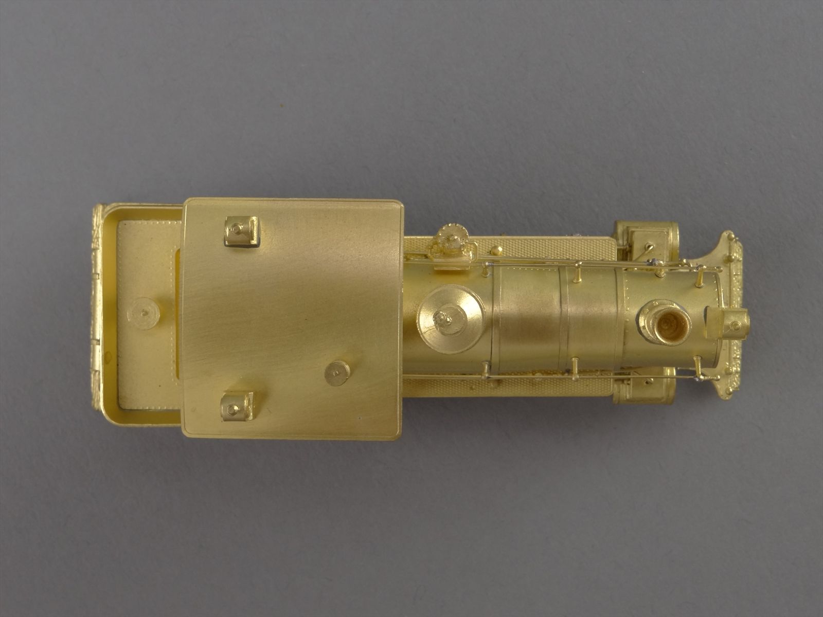 HOn3 Scale Brass Model Train - MTS Imports 0-4-4T Forney Steam Locomotive