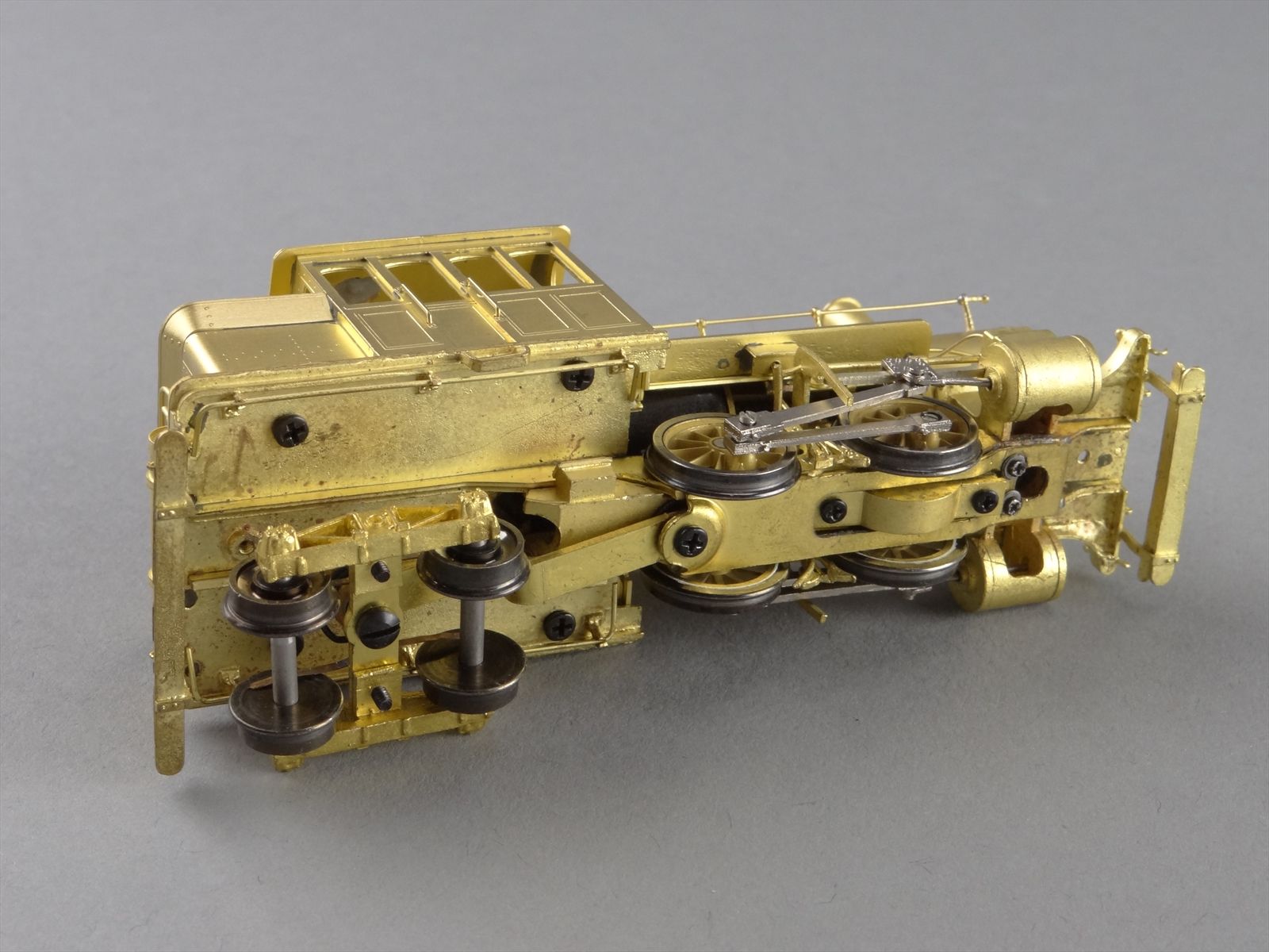 HOn3 Scale Brass Model Train - MTS Imports 0-4-4T Forney Steam Locomotive