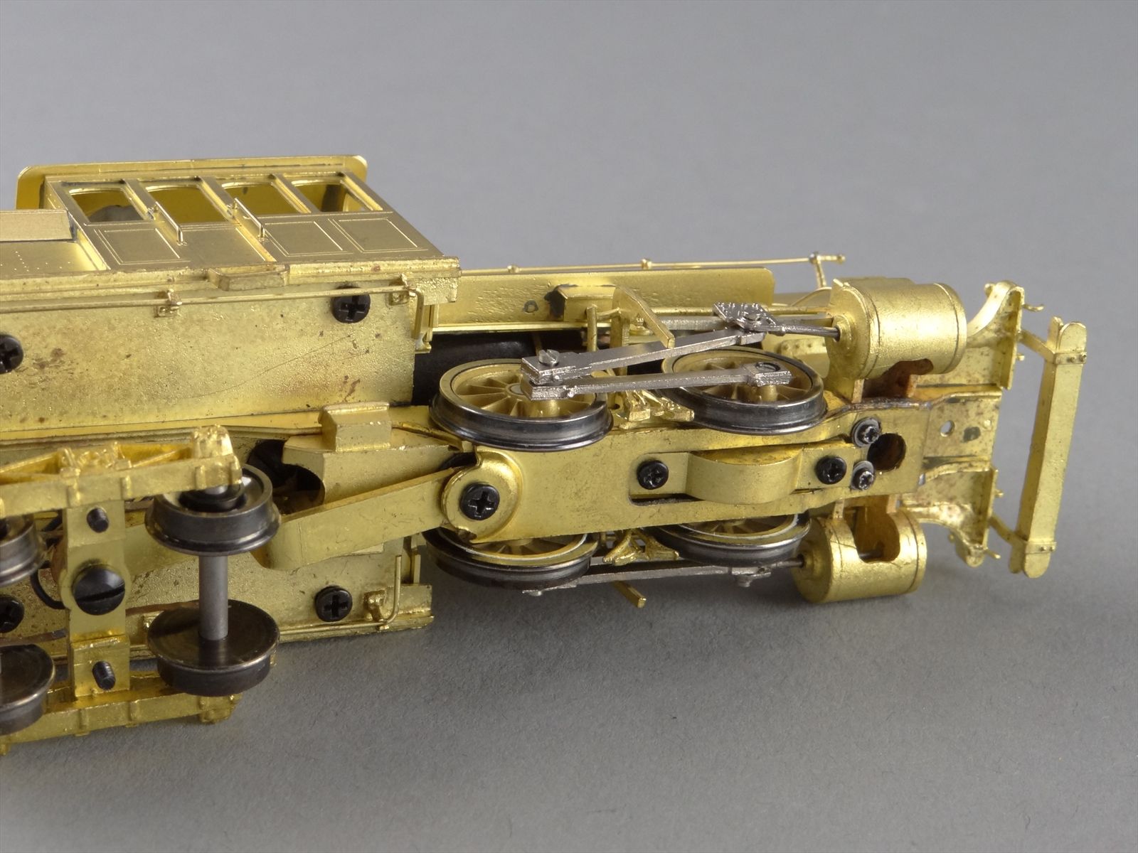 HOn3 Scale Brass Model Train - MTS Imports 0-4-4T Forney Steam Locomotive
