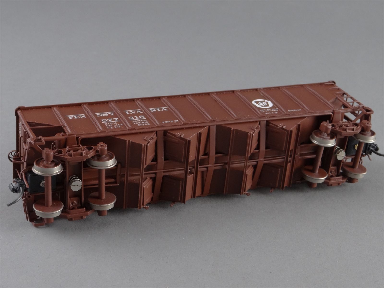 HO Brass Model Train - Railworks Ltd R-104 PRR Pennsylvania H-25 Quad ...