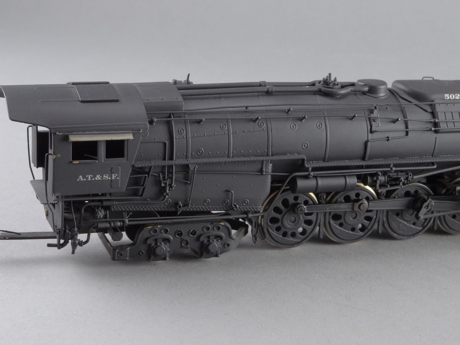 HO Brass Model Train - PFM United Early Run ATSF Santa Fe 2-10-4 Texas ...