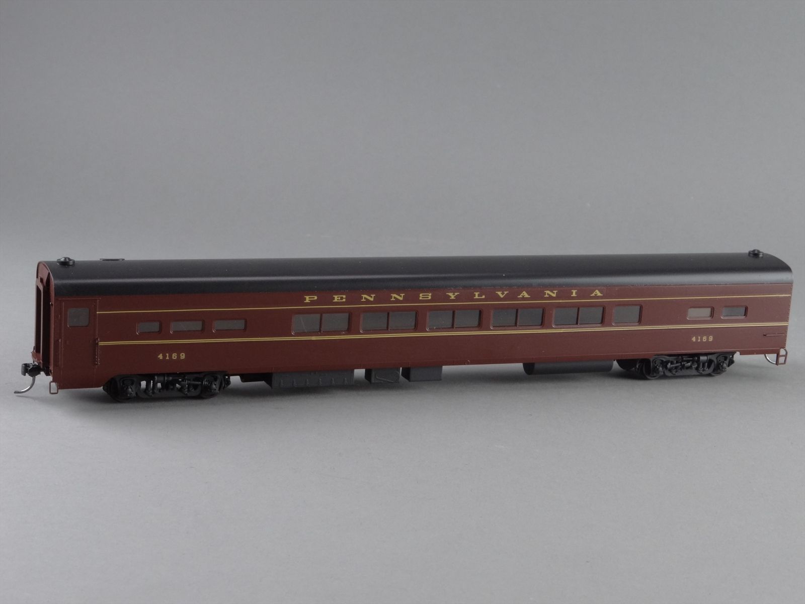 HO Brass Model Train - The P Company PRR P85BR Passenger Coach #4169
