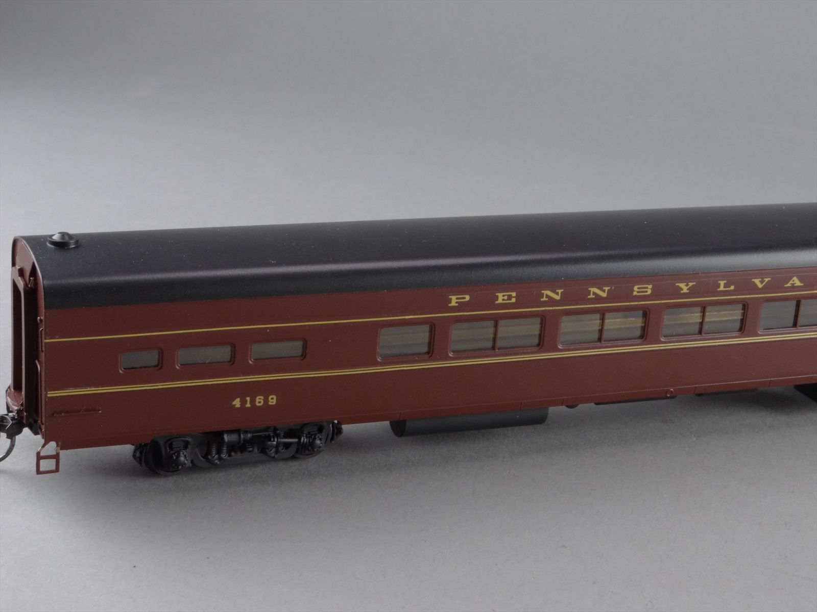 HO Brass Model Train - The P Company PRR P85BR Passenger Coach #4169