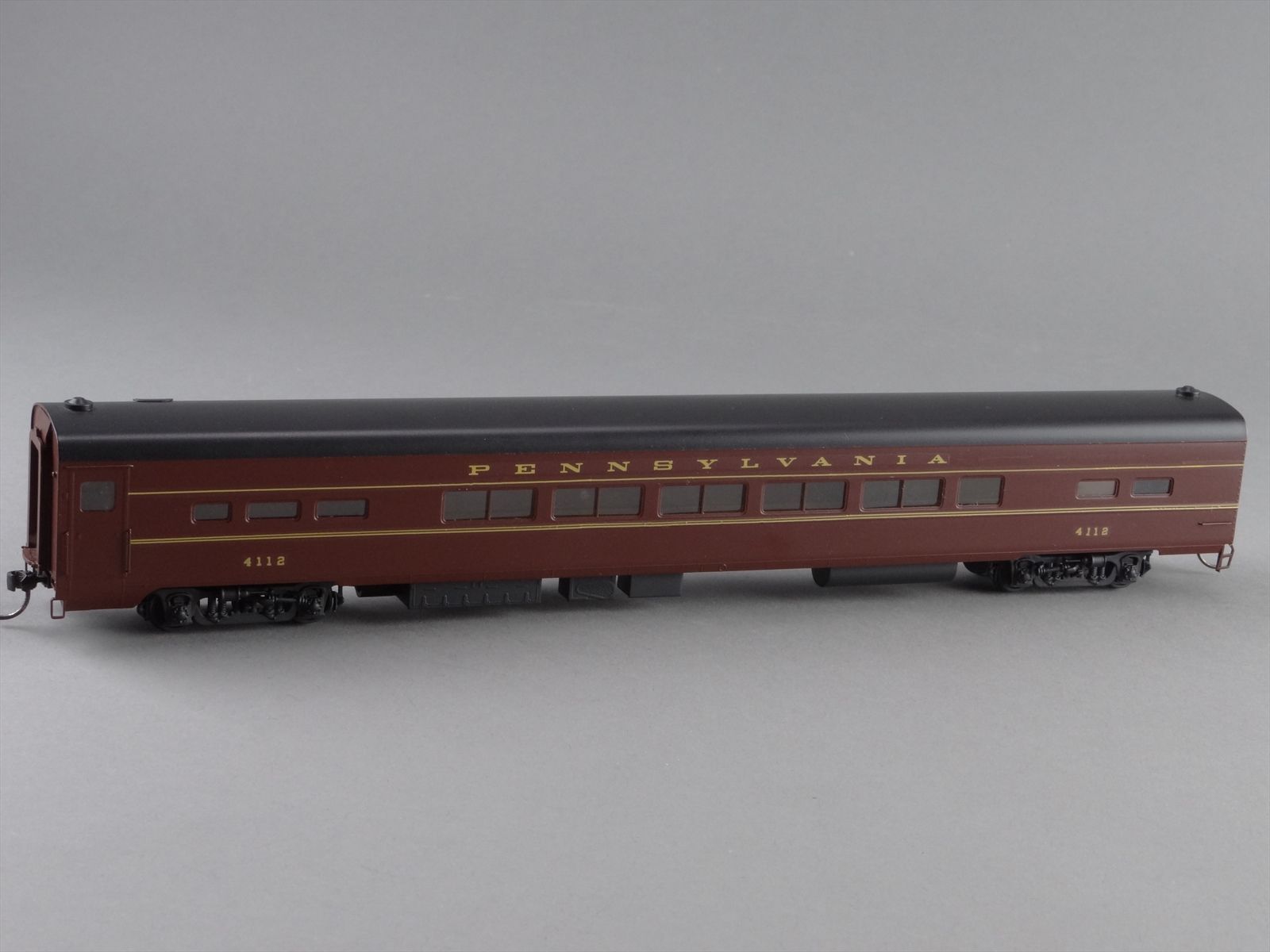 HO Brass Model Train - The P Company PRR P85BR Passenger Coach #4112