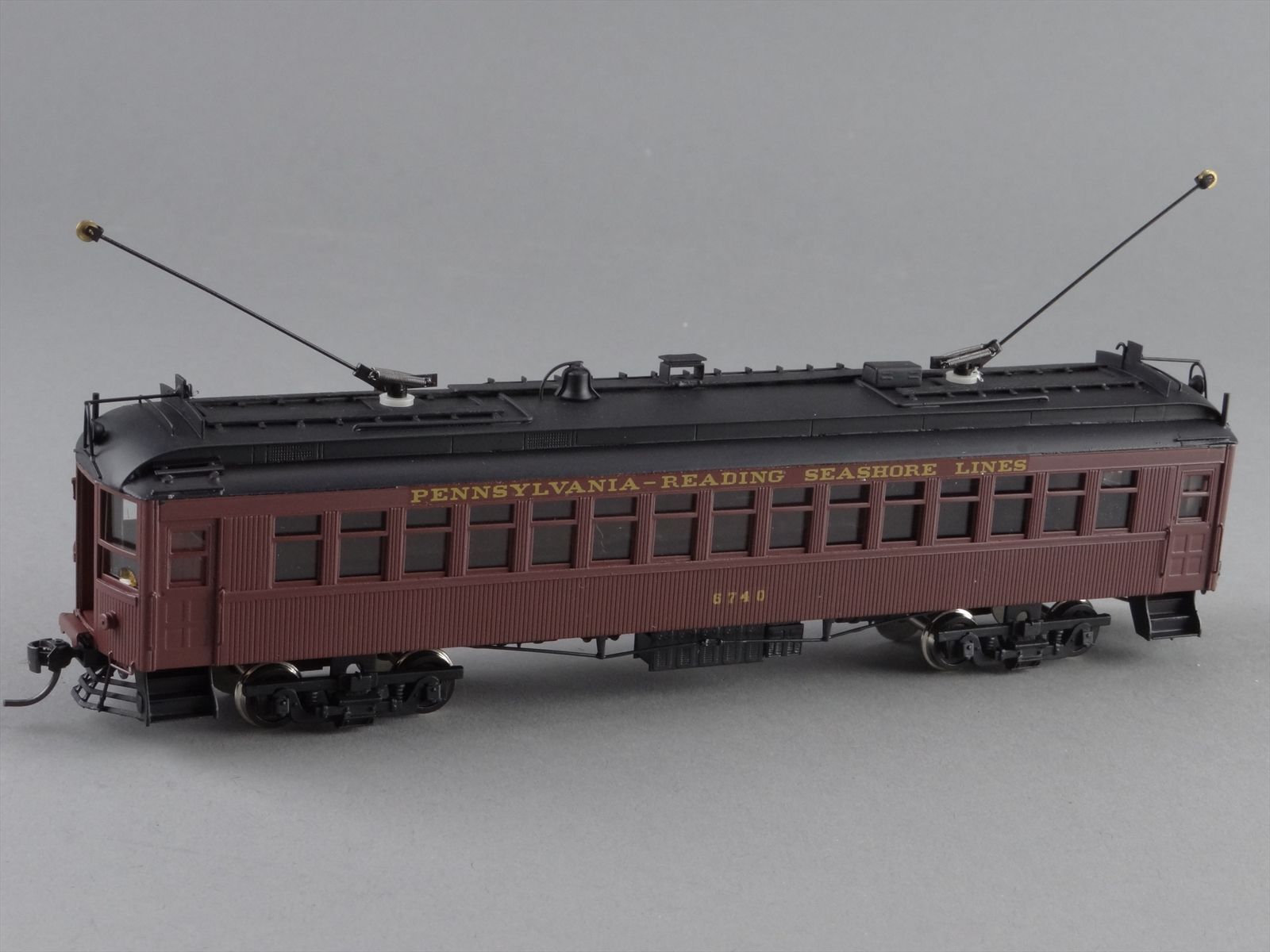 HO Custom Brass NJCB 3 Car MU Set Pwd Pennsylvania Reading Seashore ...