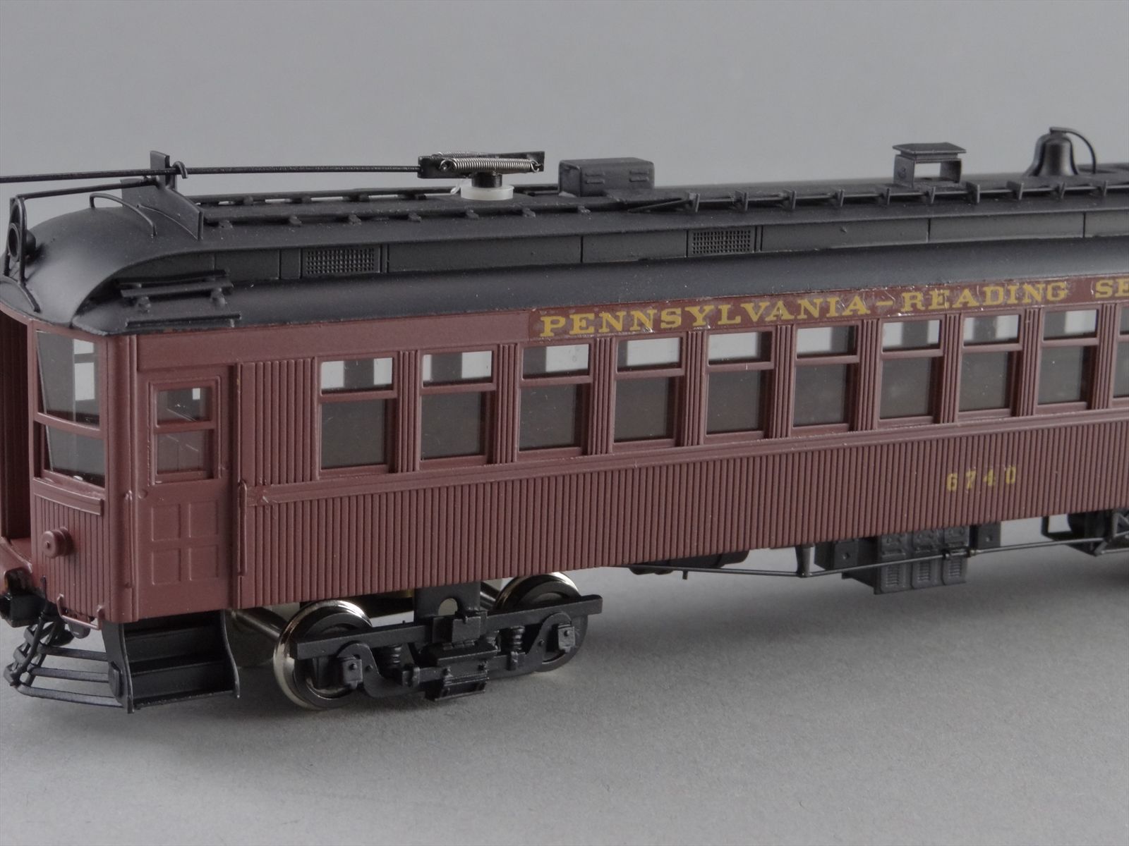 HO Custom Brass NJCB 3 Car MU Set Pwd Pennsylvania Reading Seashore ...