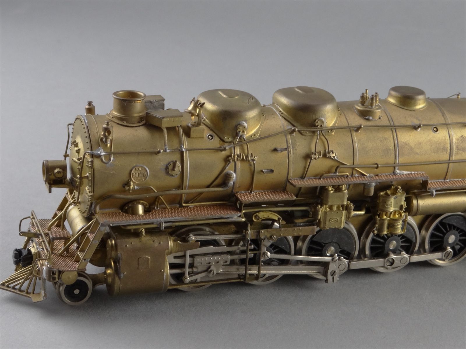 HO Brass Model Train - PFM Pacific Fast Mail United ATSF Santa Fe 2-10-2