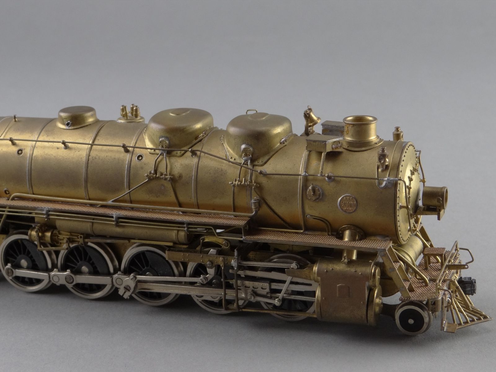 HO Brass Model Train - PFM Pacific Fast Mail United ATSF Santa Fe 2-10-2