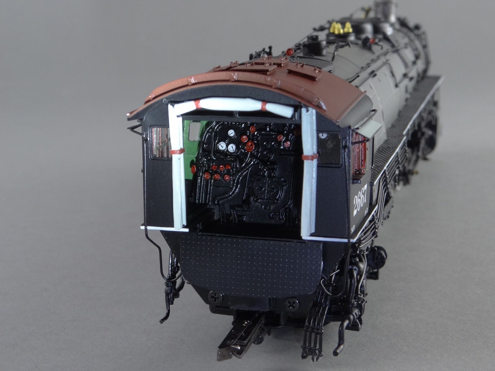 HO Brass Model Train - PSC 18052.2 NP Northern Pacific A-3 4-8-4 #2667 ...