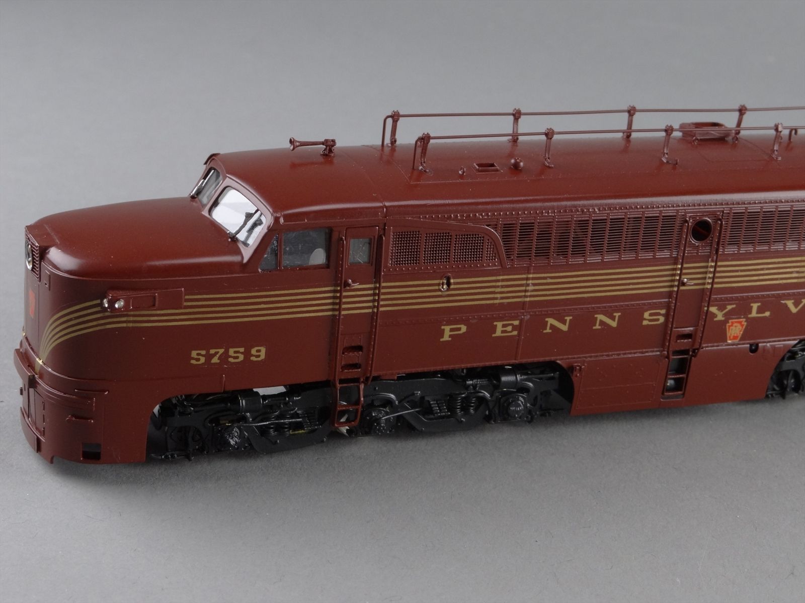 HO Brass Model Train - OMI 5929.1 Overland PRR Pennsylvania PA-1 Diesel ...