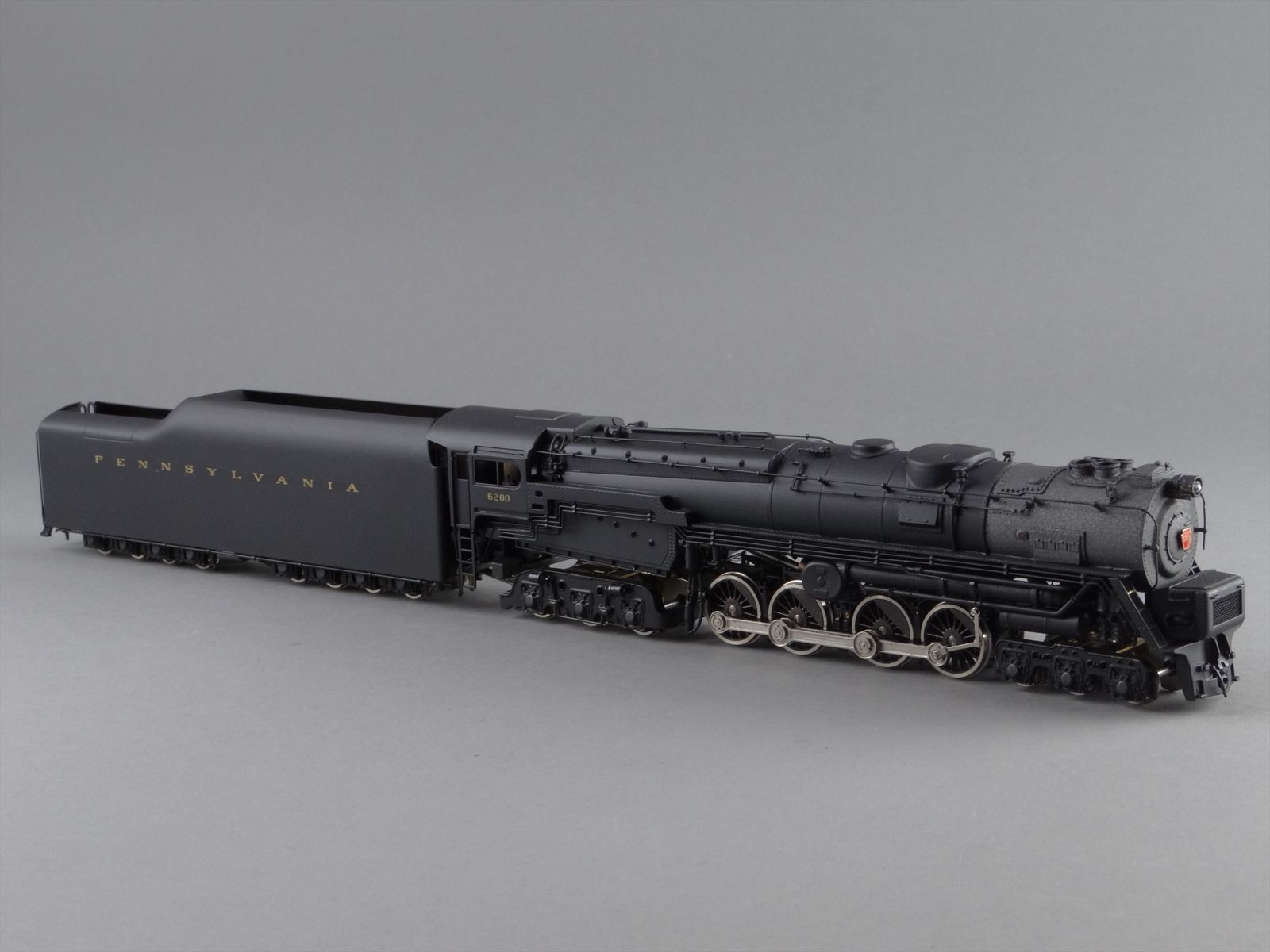 HO Brass Model Train -ALCO S-125 PRR Pennsylvania 6-8-6 S-2 Turbine ...