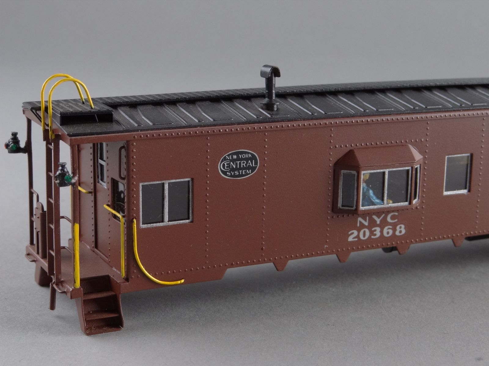 HO Brass Lambert Associates NYC all-Steel Bay Window Caboose #20368 ...