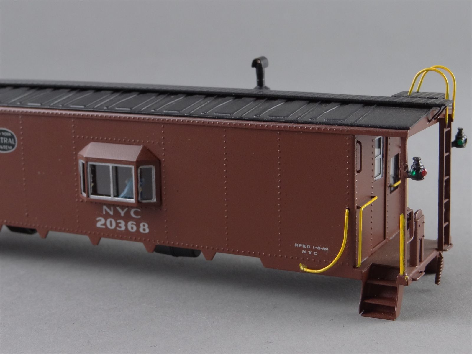HO Brass Lambert Associates NYC all-Steel Bay Window Caboose #20368 ...