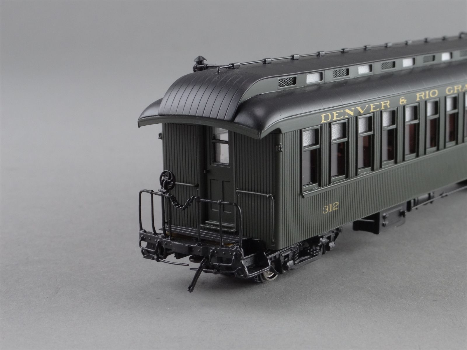 HOn3 Brass PSC 17798-1 Precision Scale D&RGW Rio Grande Coach #312