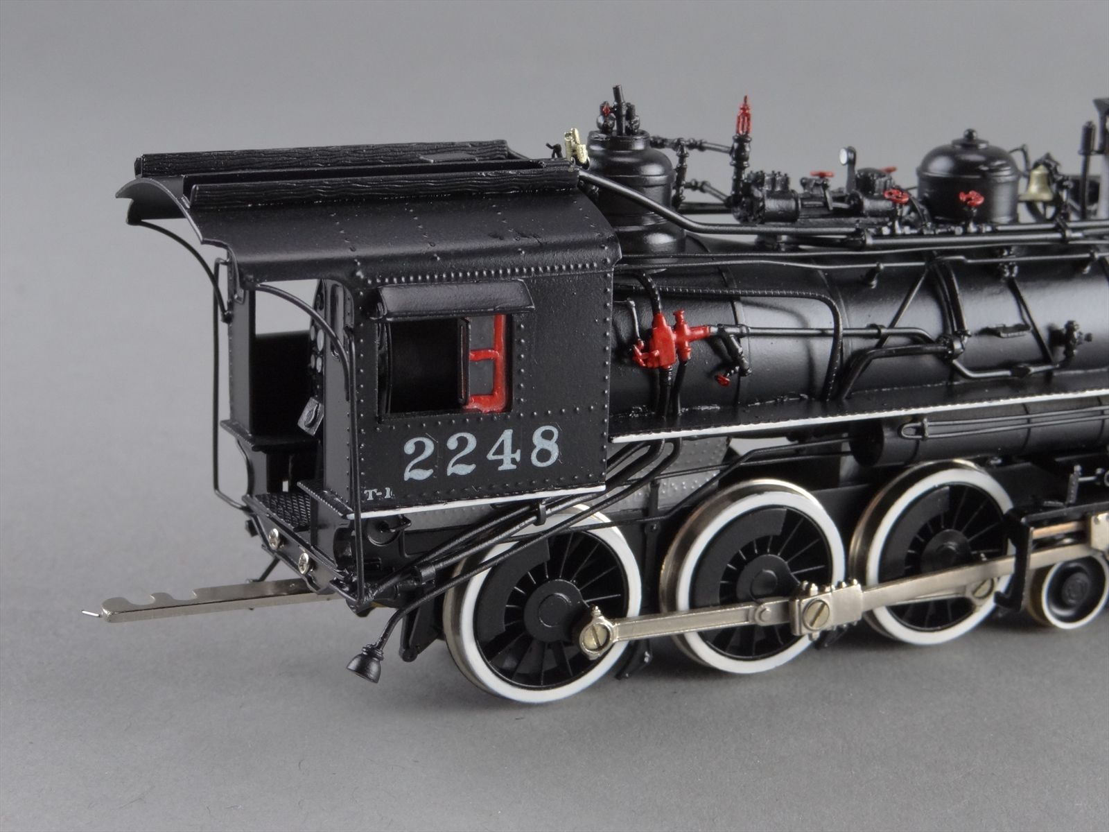 HO Brass Model Train - WMC SP Southern Pacific 4-6-0 #2248 Fire Train w ...