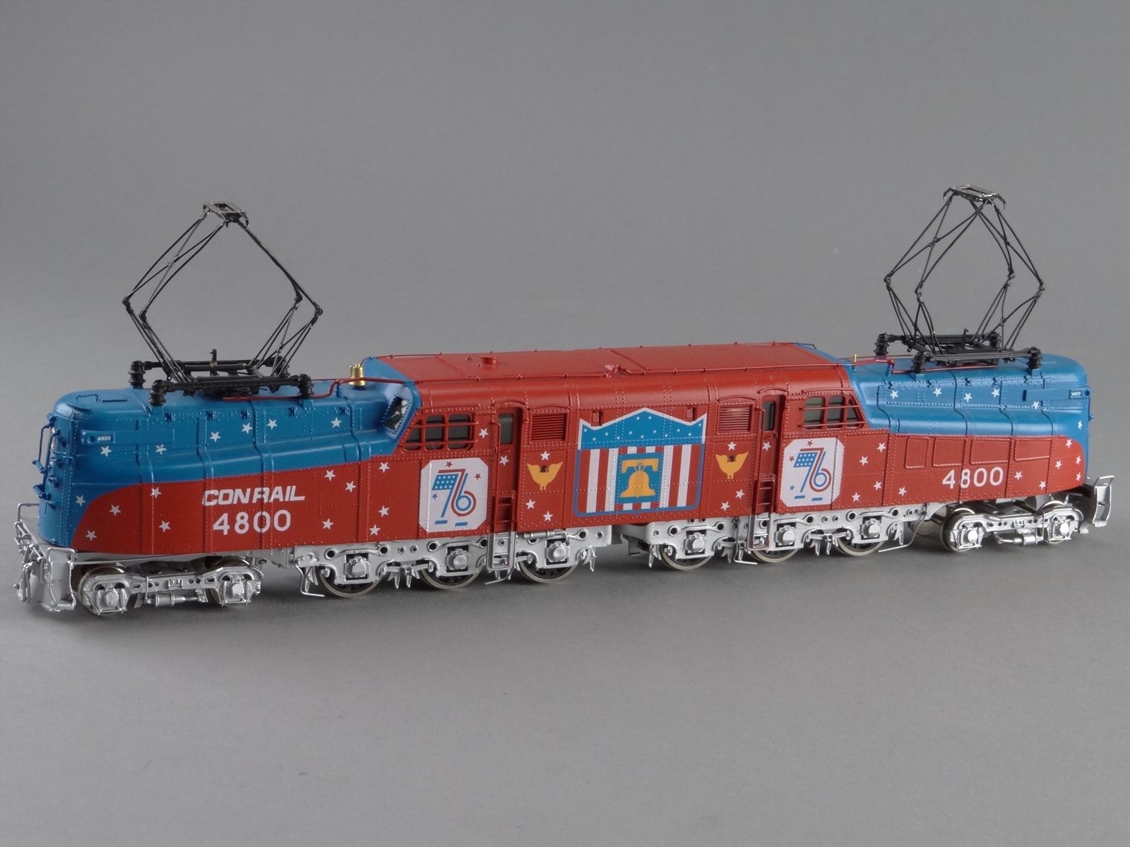 HO Brass Model Train - PSC 16952-4 Conrail Bicentennial GG-1 Electric ...