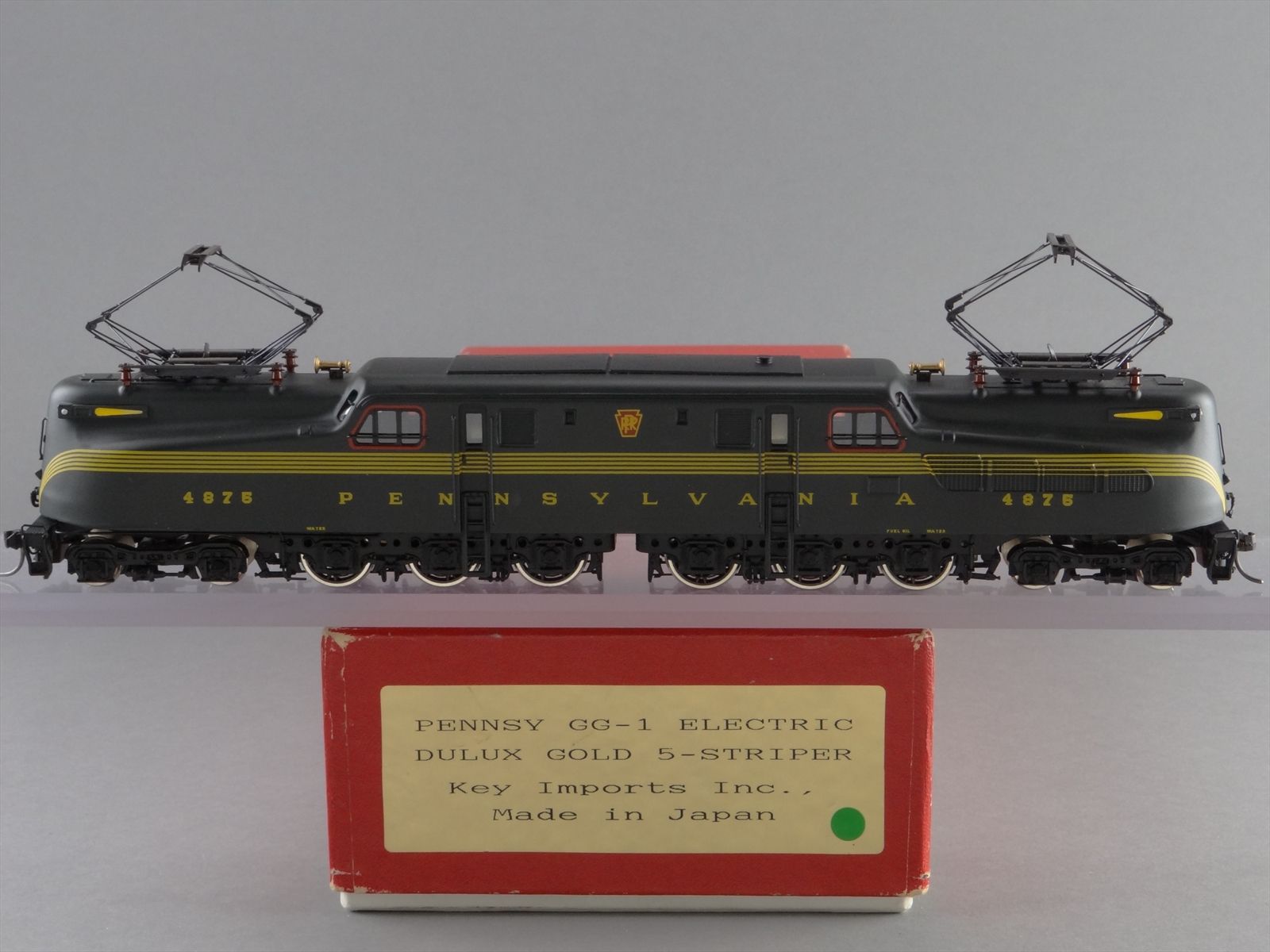 HO Brass Model Train - Key Imports PRR Pennsylvania GG-1 Electric #4875 ...