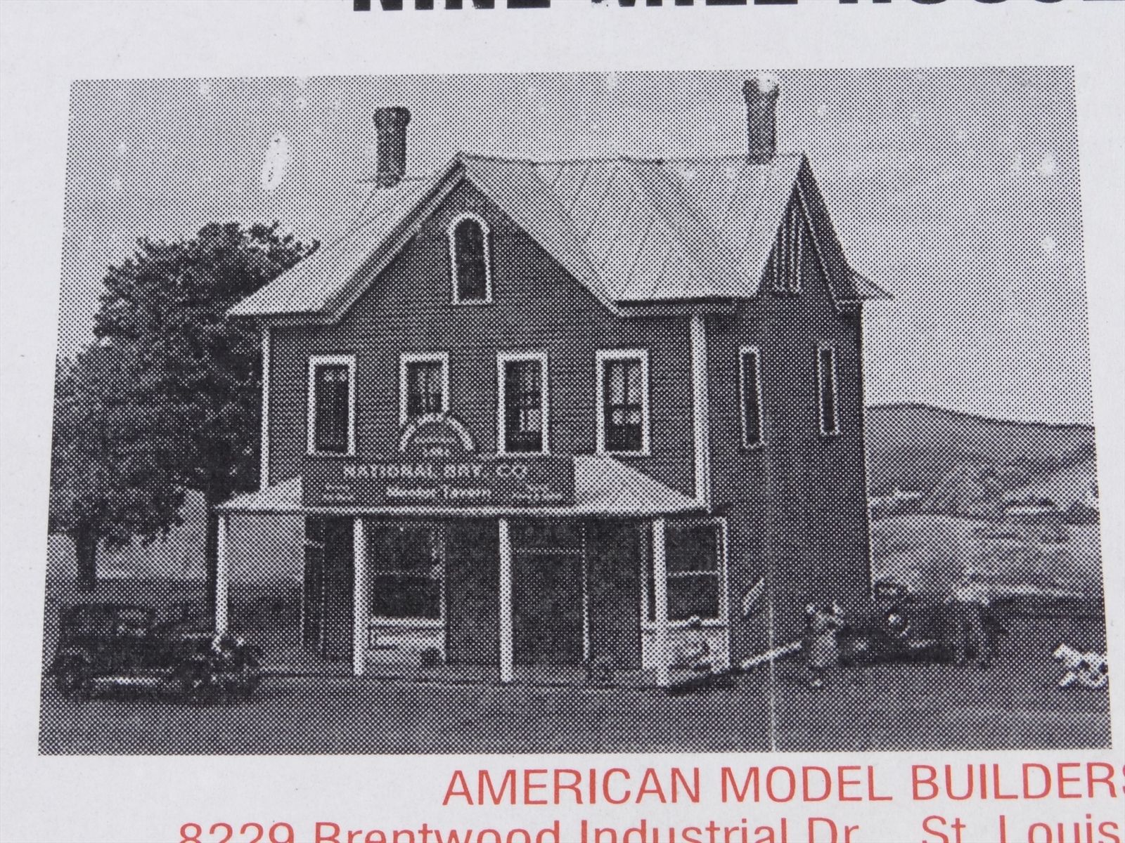Craftsman Kit - HO Scale American Model Builders - Nine Mile House and ...