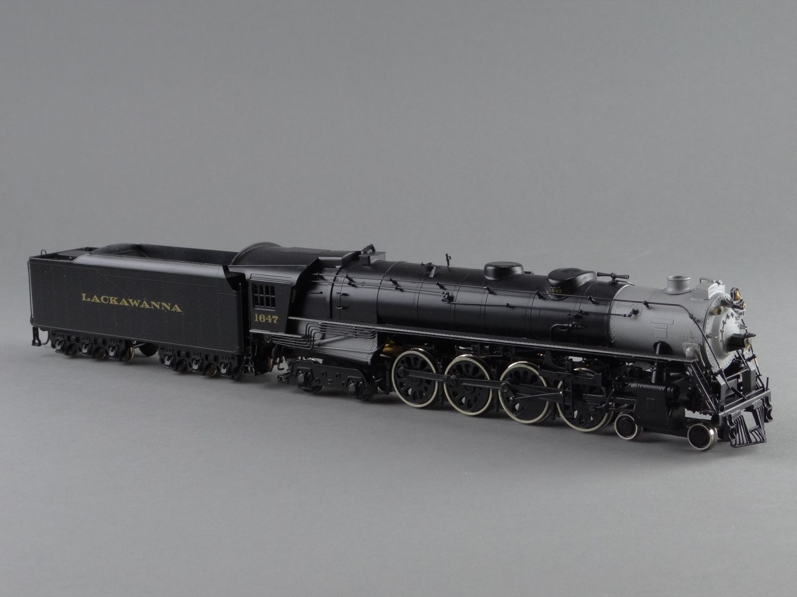 HO Brass Model Train - Nickel Plate NKP DL&W Lackawanna 4-8-4 Q-4 #1647 ...
