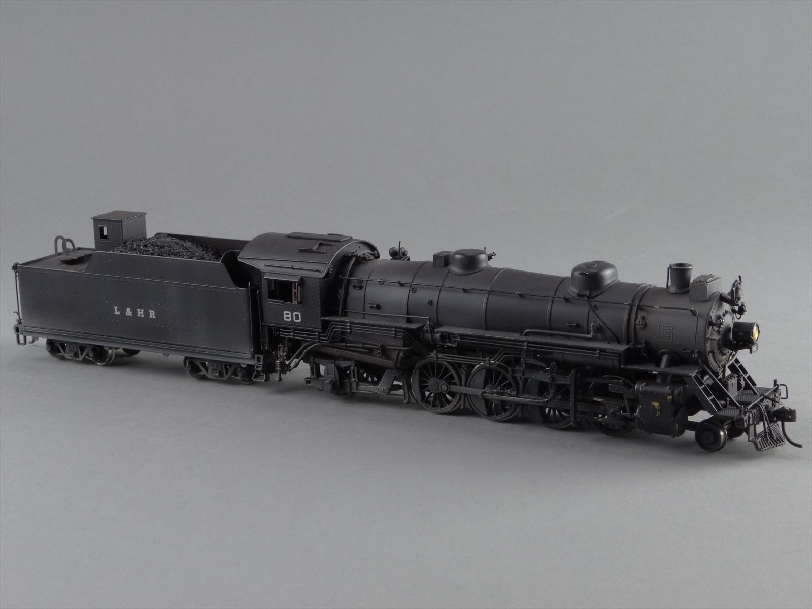 HO Brass Model Train - Key Imports L&H Lehigh & Hudson 2-8-2 Mikado #80 ...