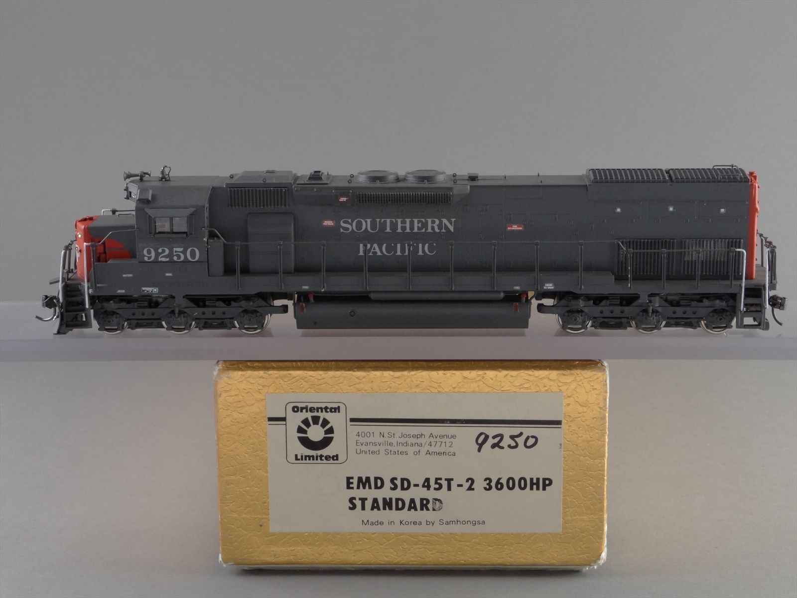 HO Brass Model Train - Oriental SP Southern Pacific SD45T-2 Diesel ...