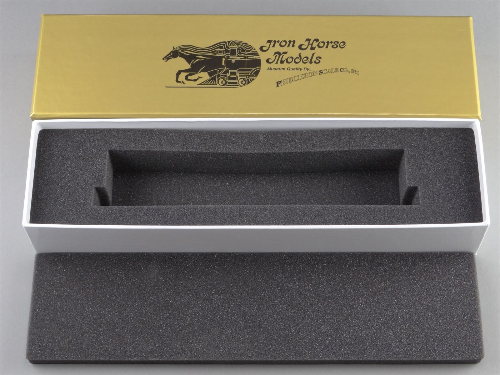 HO Scale PSC Passenger Car Empty Box & Foam - 9-1/2" Long Opening