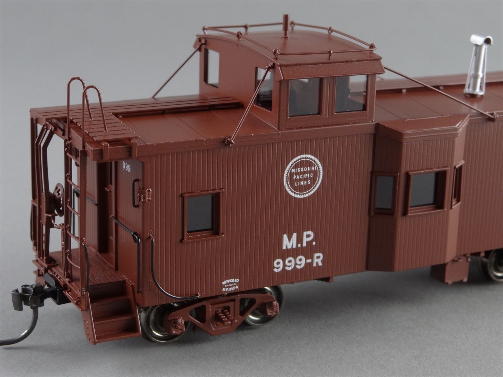 HO Brass Model Train - OMI Overland MP Missouri Pacific Wood Side B/W ...