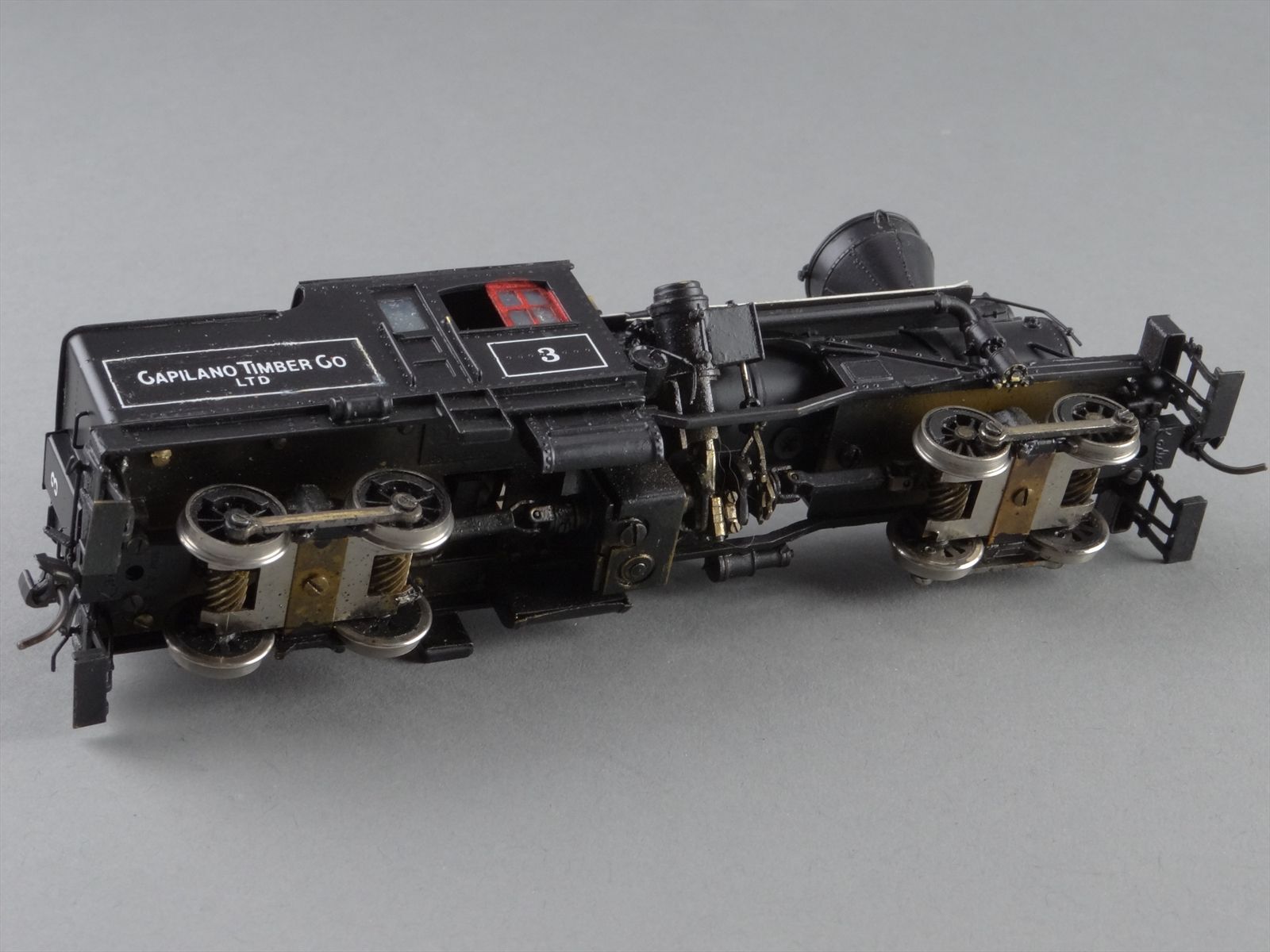 HO Brass - PFM United 2-Truck Logging Heisler Geared Engine - Custom ...