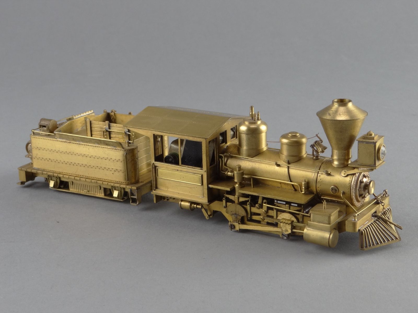 HO Brass Model Train - GEM Olympia LOF-1 Pine Cone Valley 0-4-0 Birdey ...