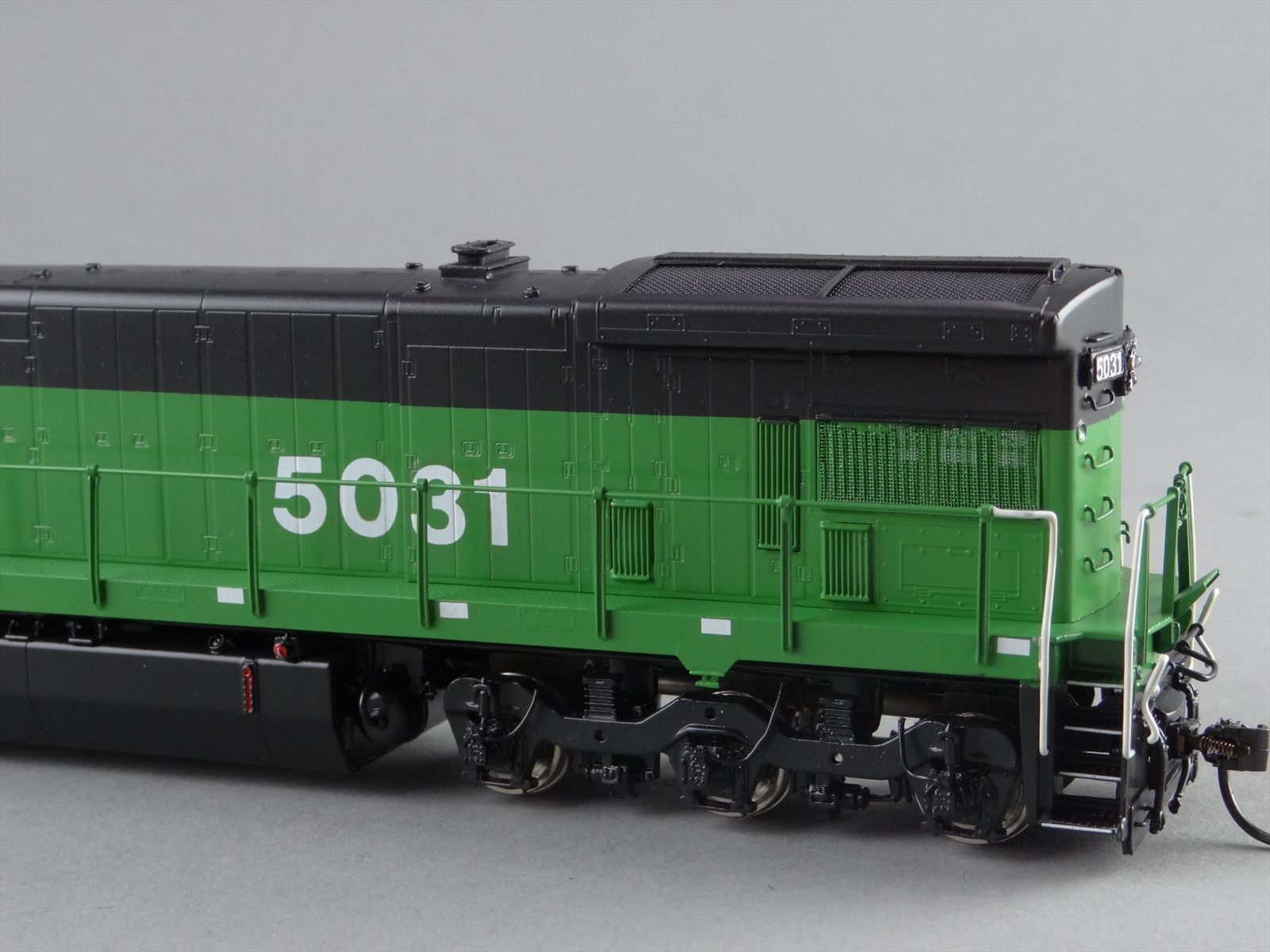 HO Brass Model Train - OMI 1971 BN Burlington Northern ALCO C30-7 Diesel #5031 - 1987 Run